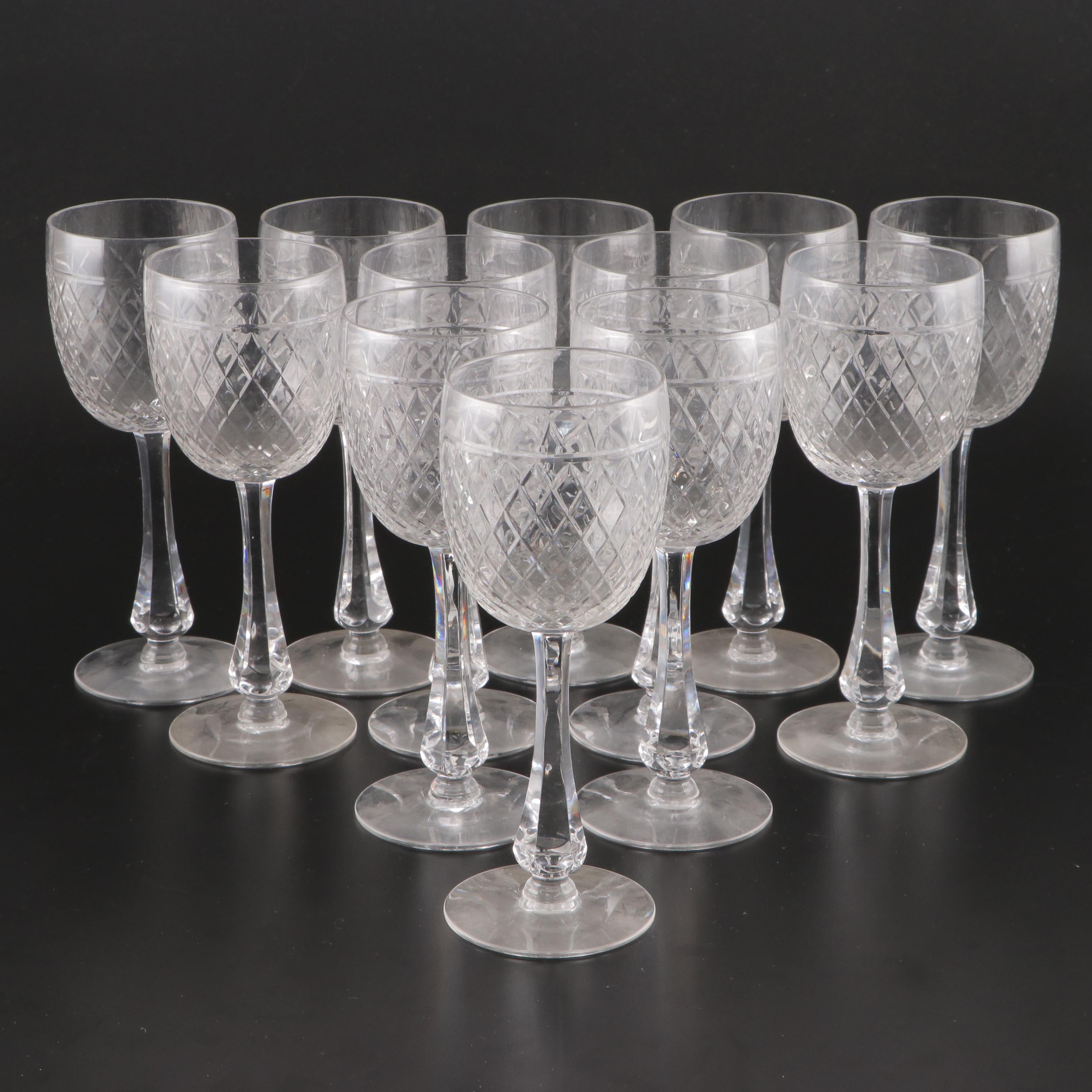 Seneca Glass Company Water Goblets, Early to Mid-20th Century | EBTH