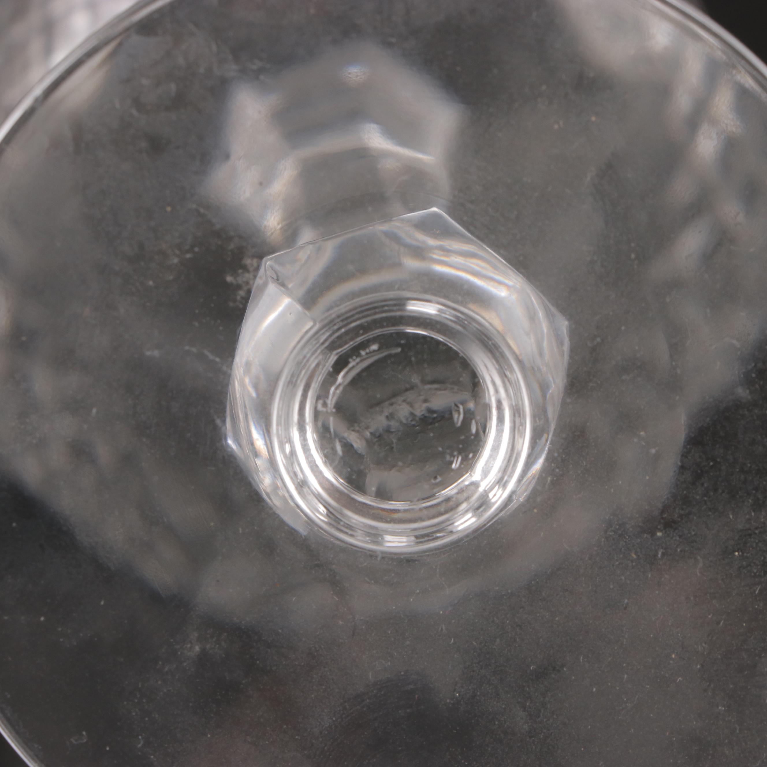 Seneca Glass Company Water Goblets, Early to Mid-20th Century | EBTH