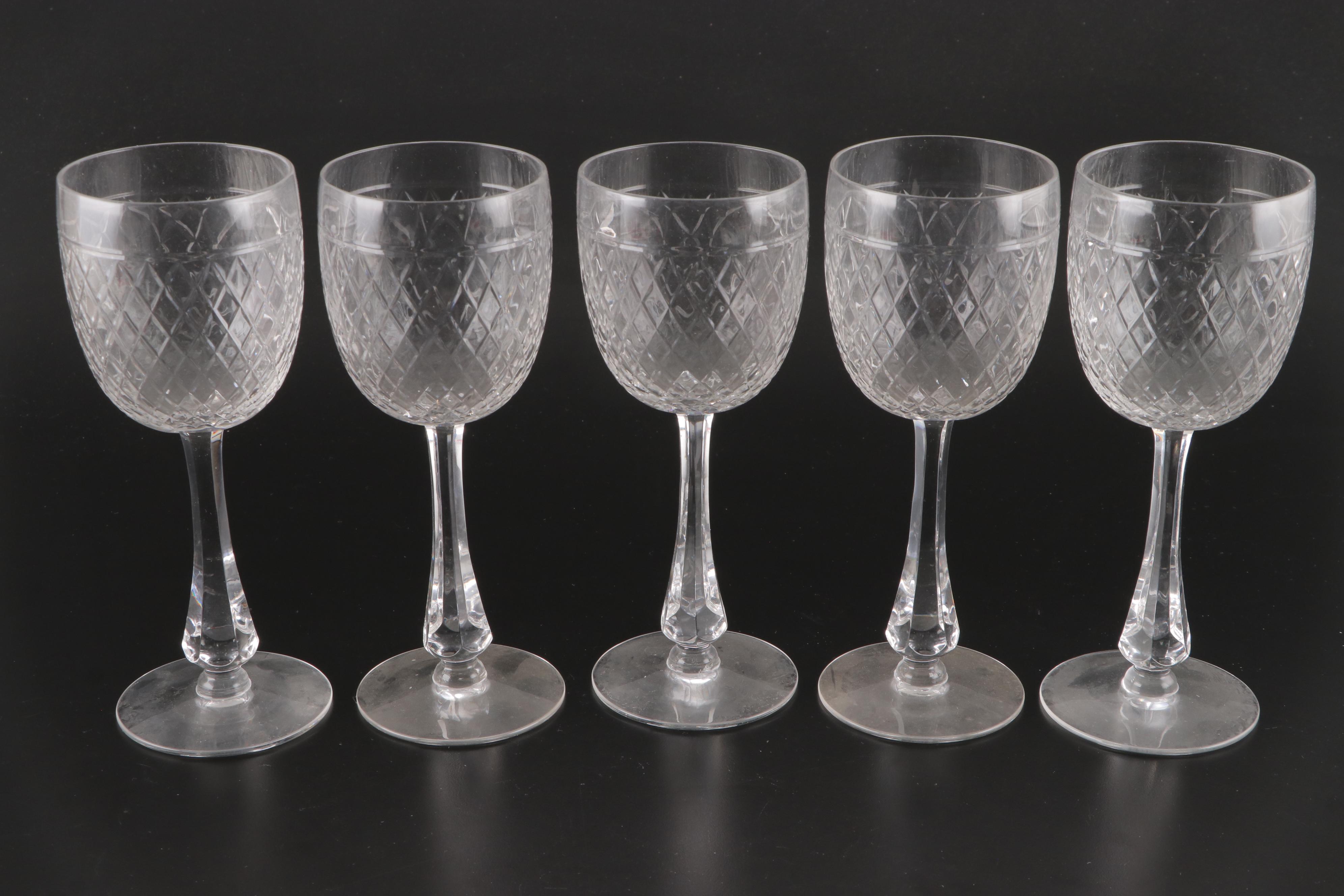 Seneca Glass Company Water Goblets, Early to Mid-20th Century | EBTH