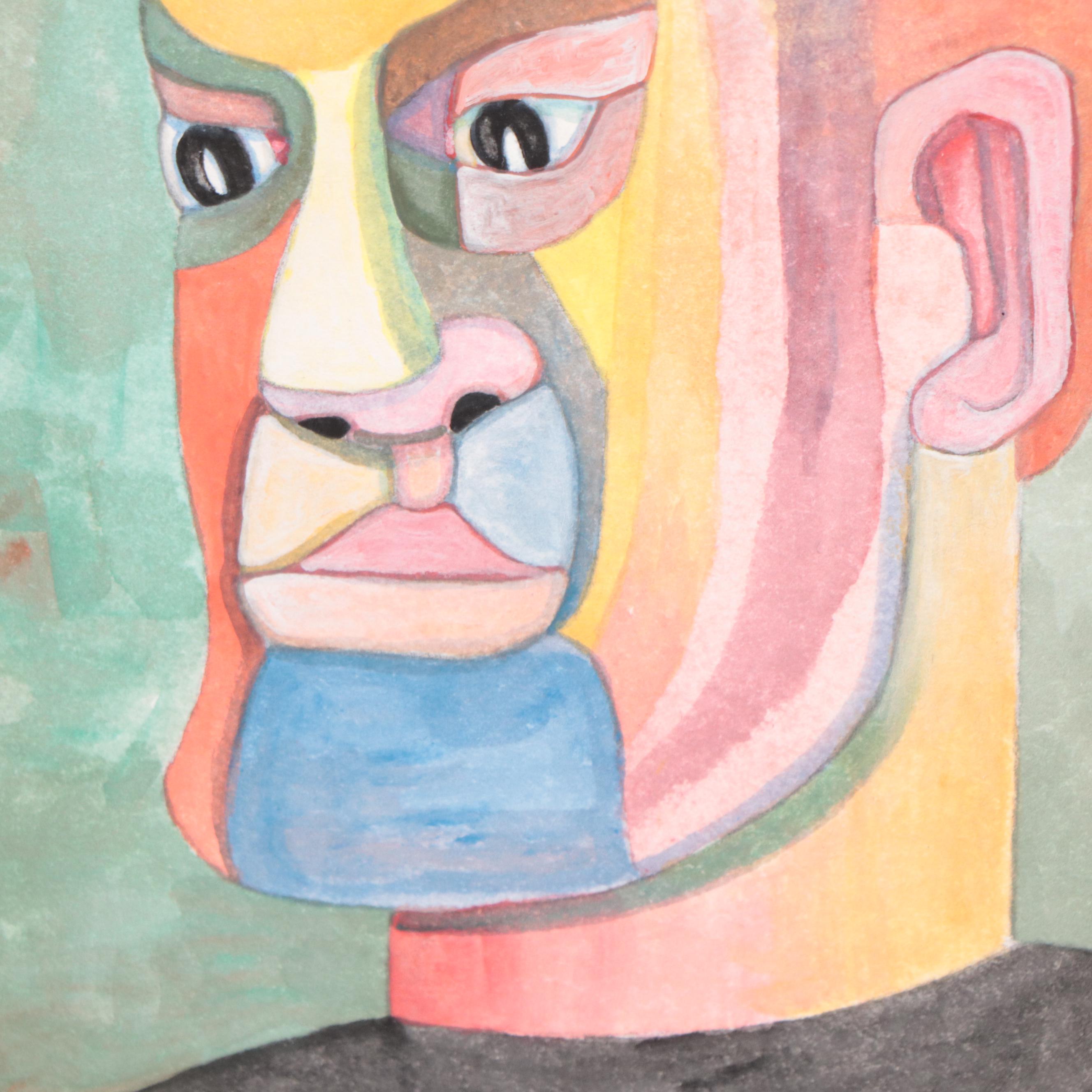 Joseph Ray York Watercolor Painting "Portrait: Kurtz," 2019 | EBTH