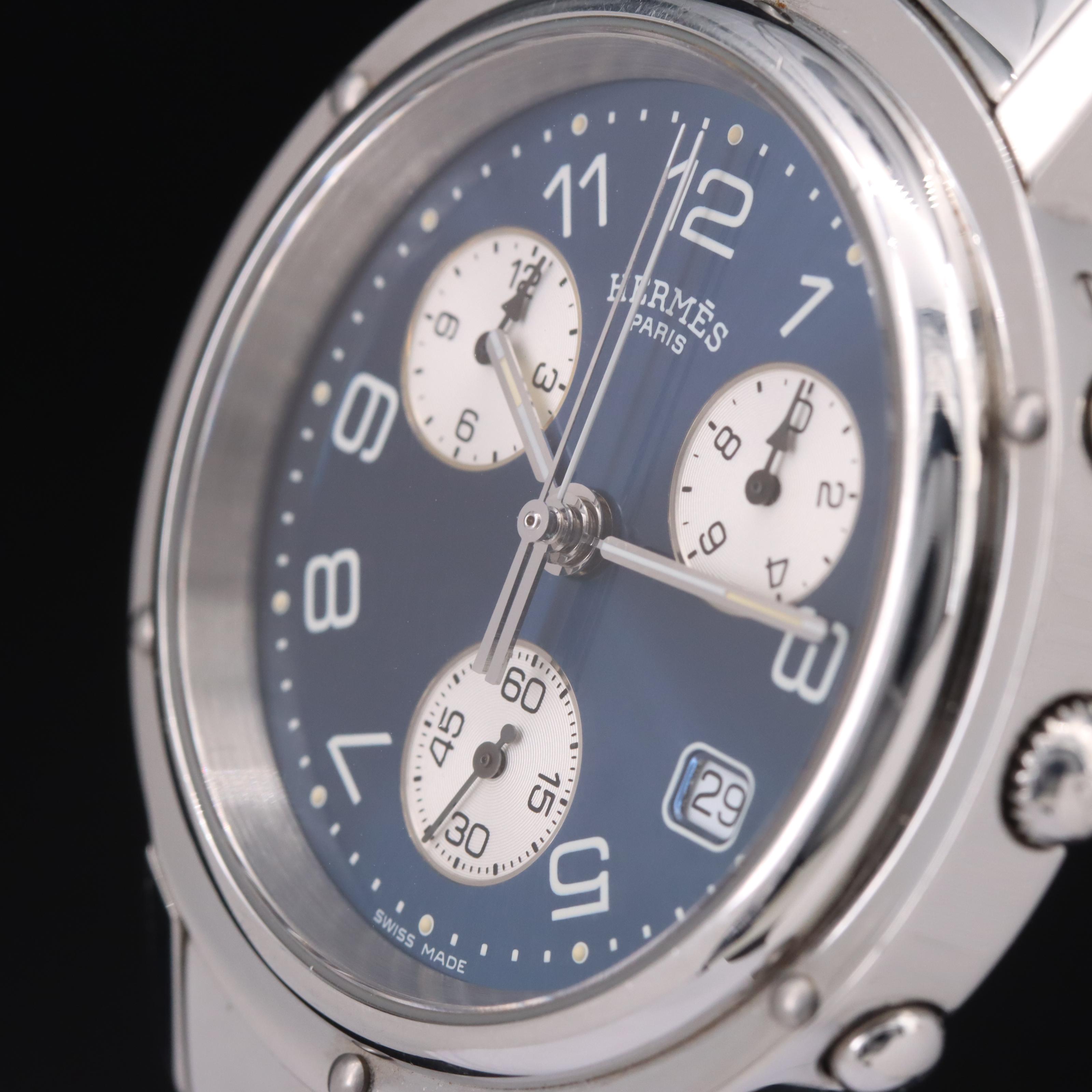 Hermès Clipper Chronograph Wristwatch | EBTH