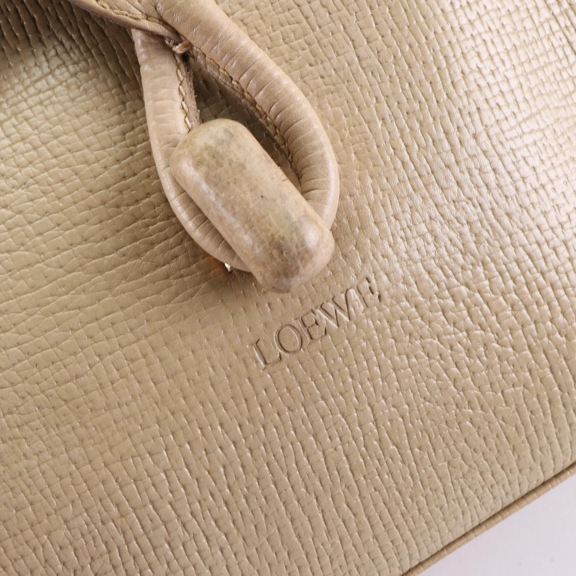 Loewe Flap-Front Leather Two-Way Bag | EBTH