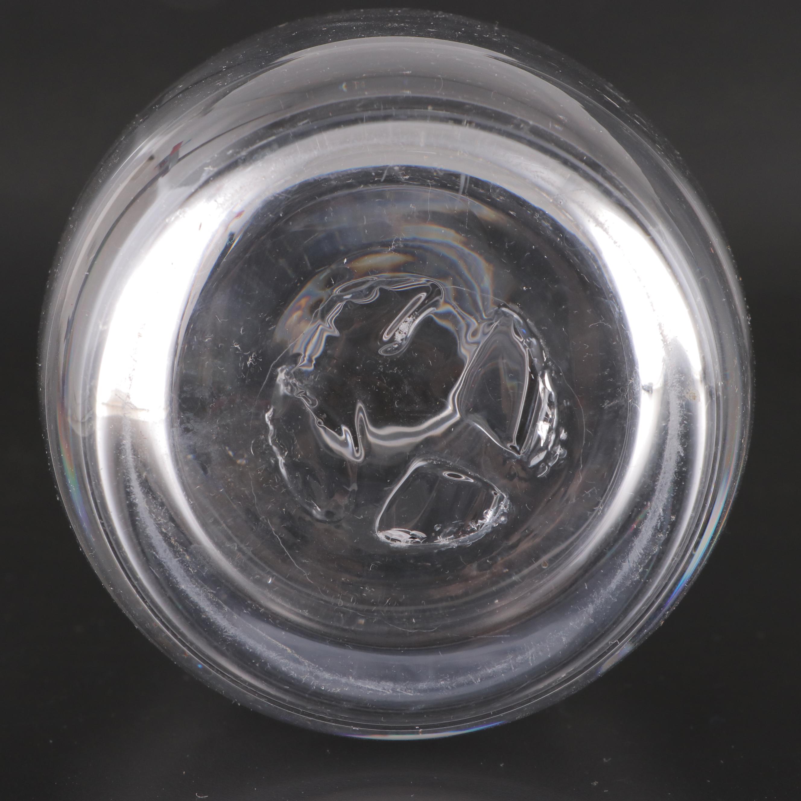 Simon Pearce Glass Vase and Pitcher | EBTH