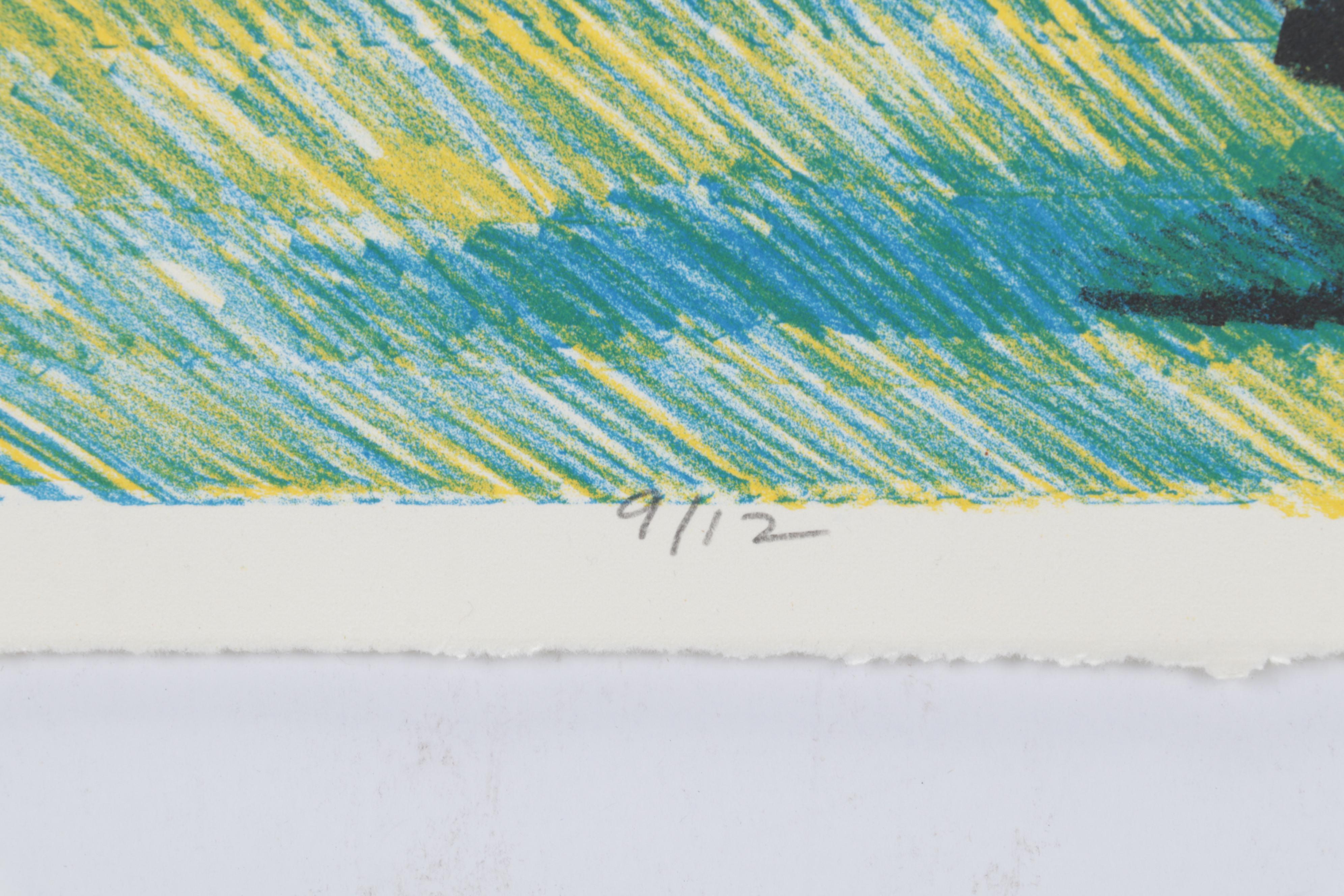 Sidney Chafetz Color Lithograph "Amy Greets the Dawn," 1988 | EBTH