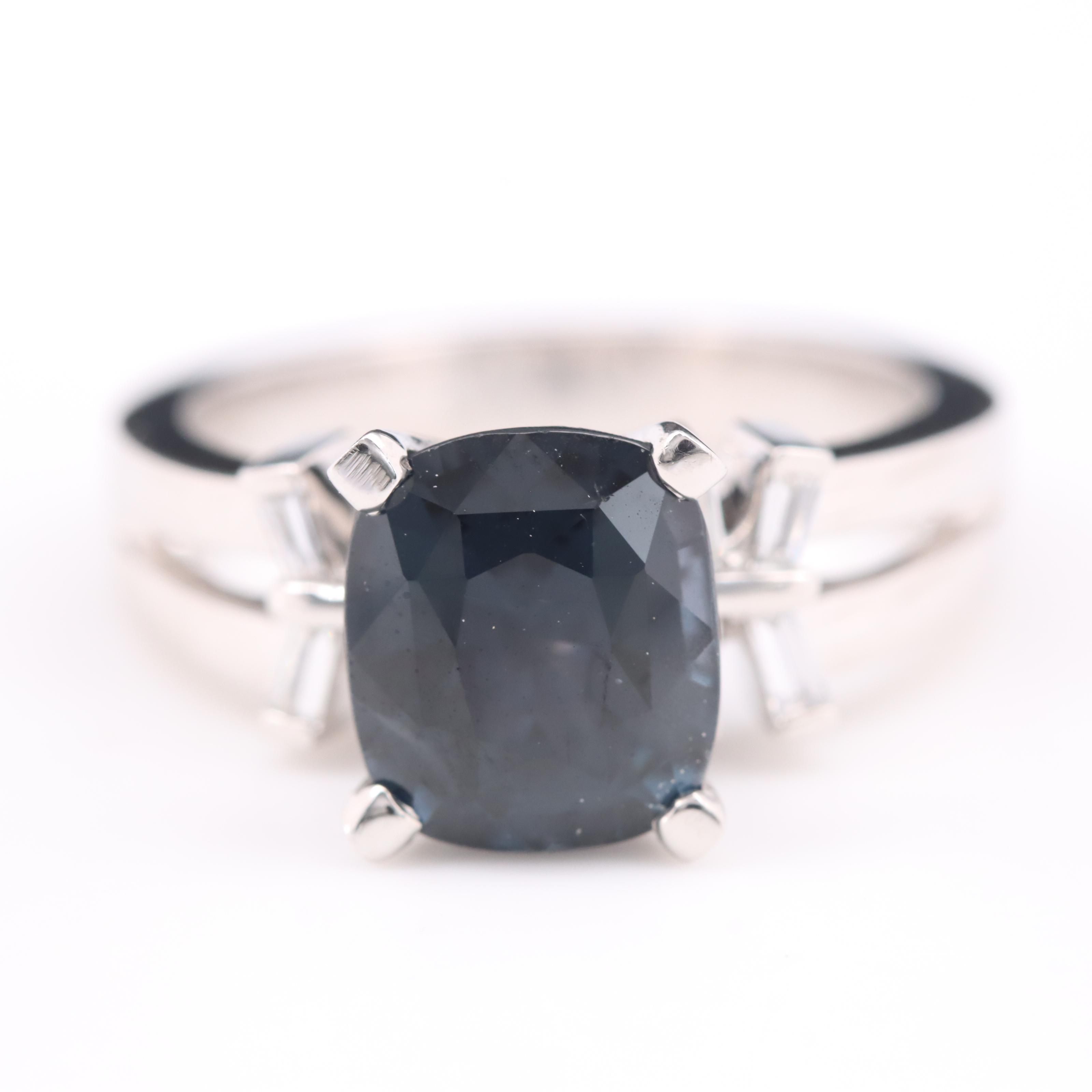 18K Color Change Spinel and Diamond Ring | EBTH