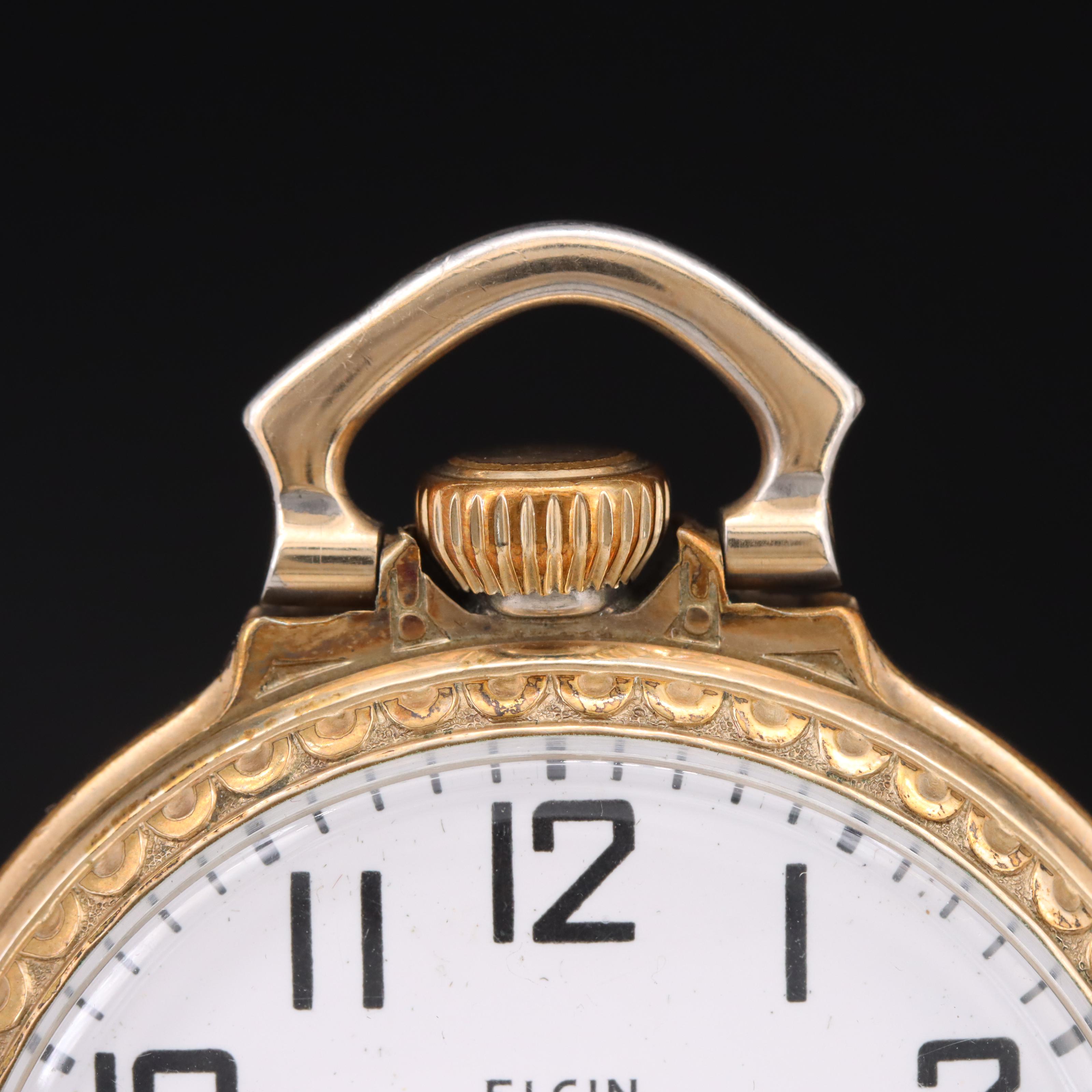 1951 Elgin Gold-Plated Pocket Watch | EBTH