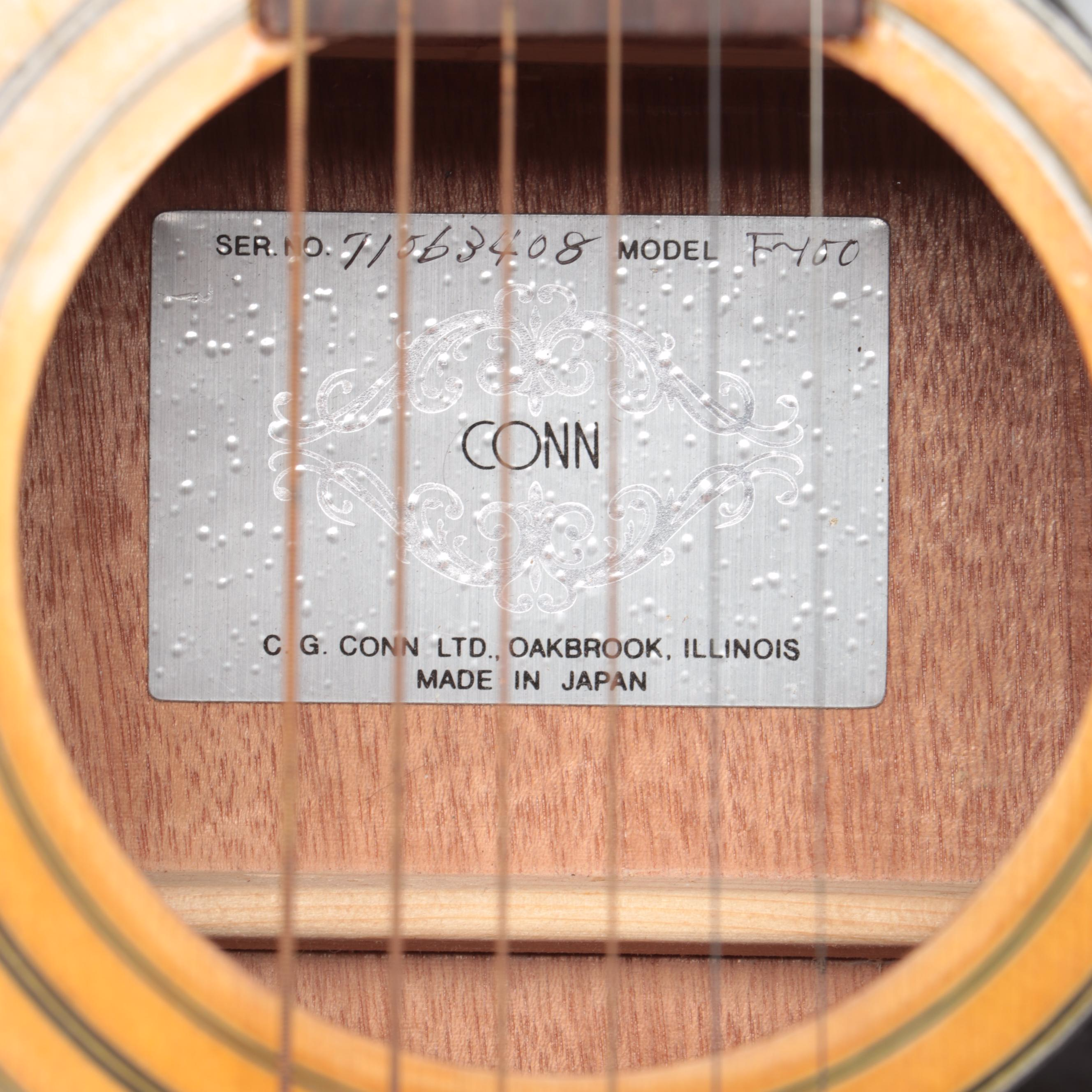 Conn Acoustic Guitar | EBTH