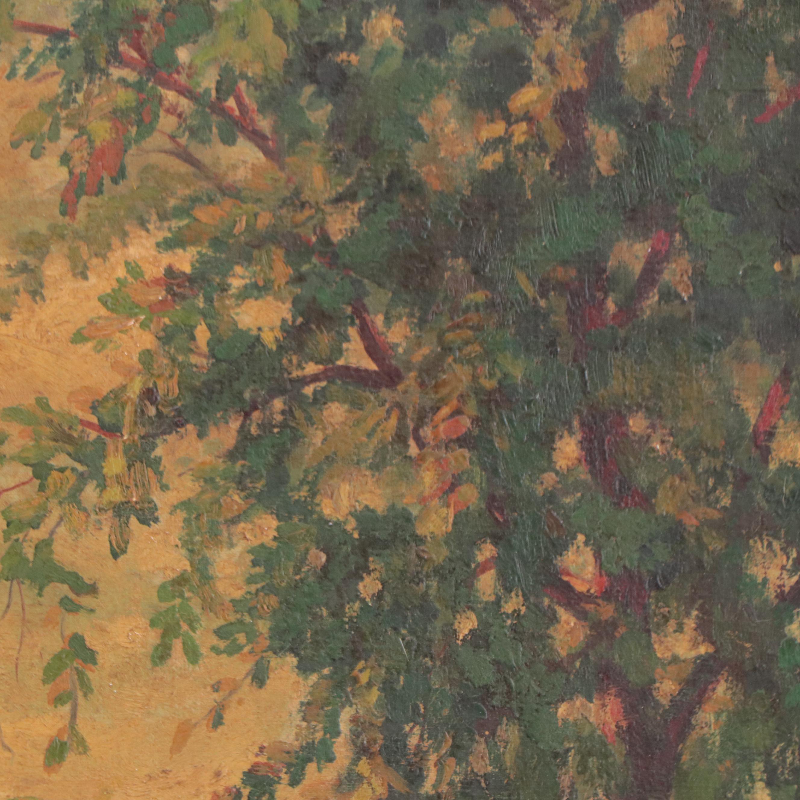 John Thomason Landscape Oil Painting, 1938 | EBTH