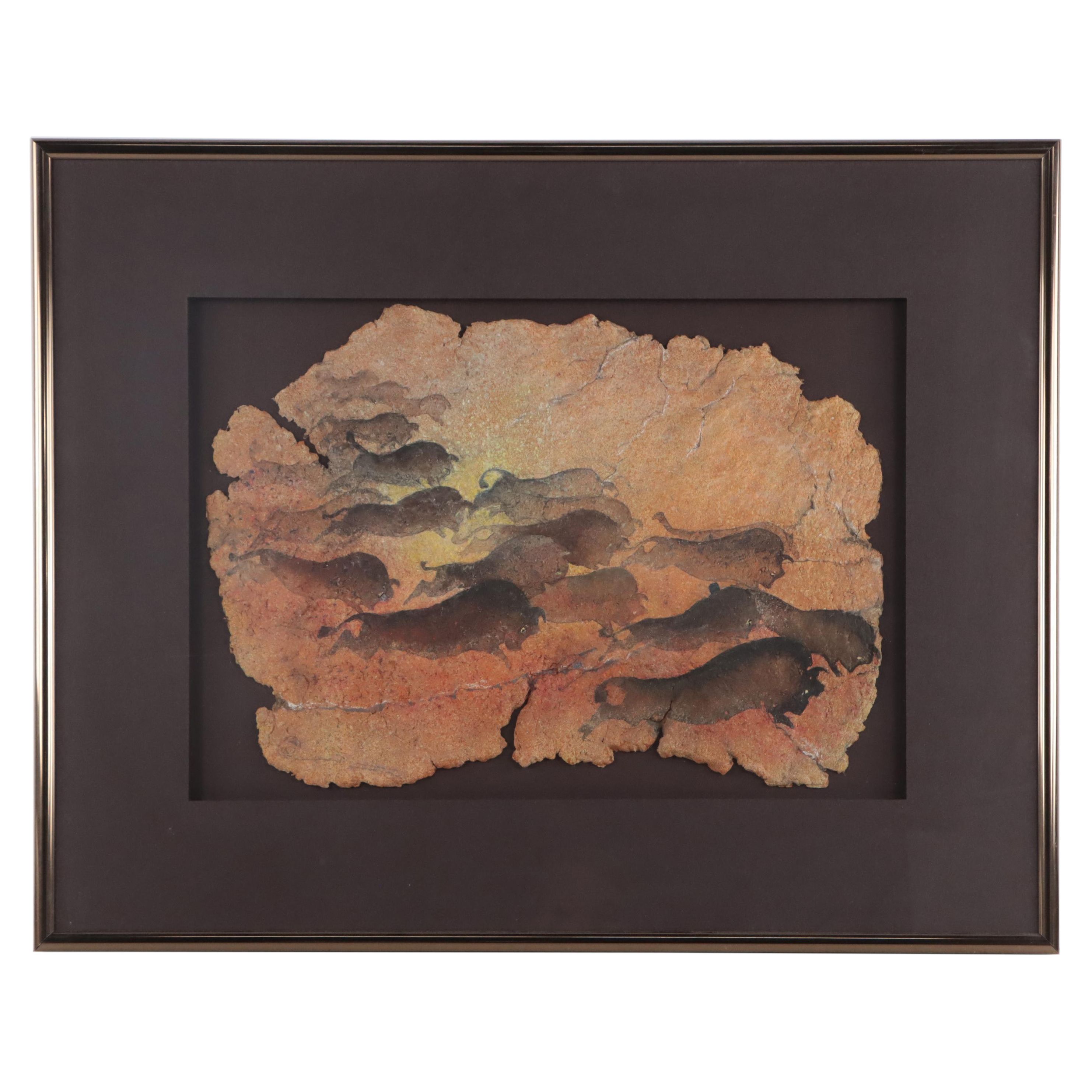 Nicholas Barbieri Mixed Media Painting | EBTH