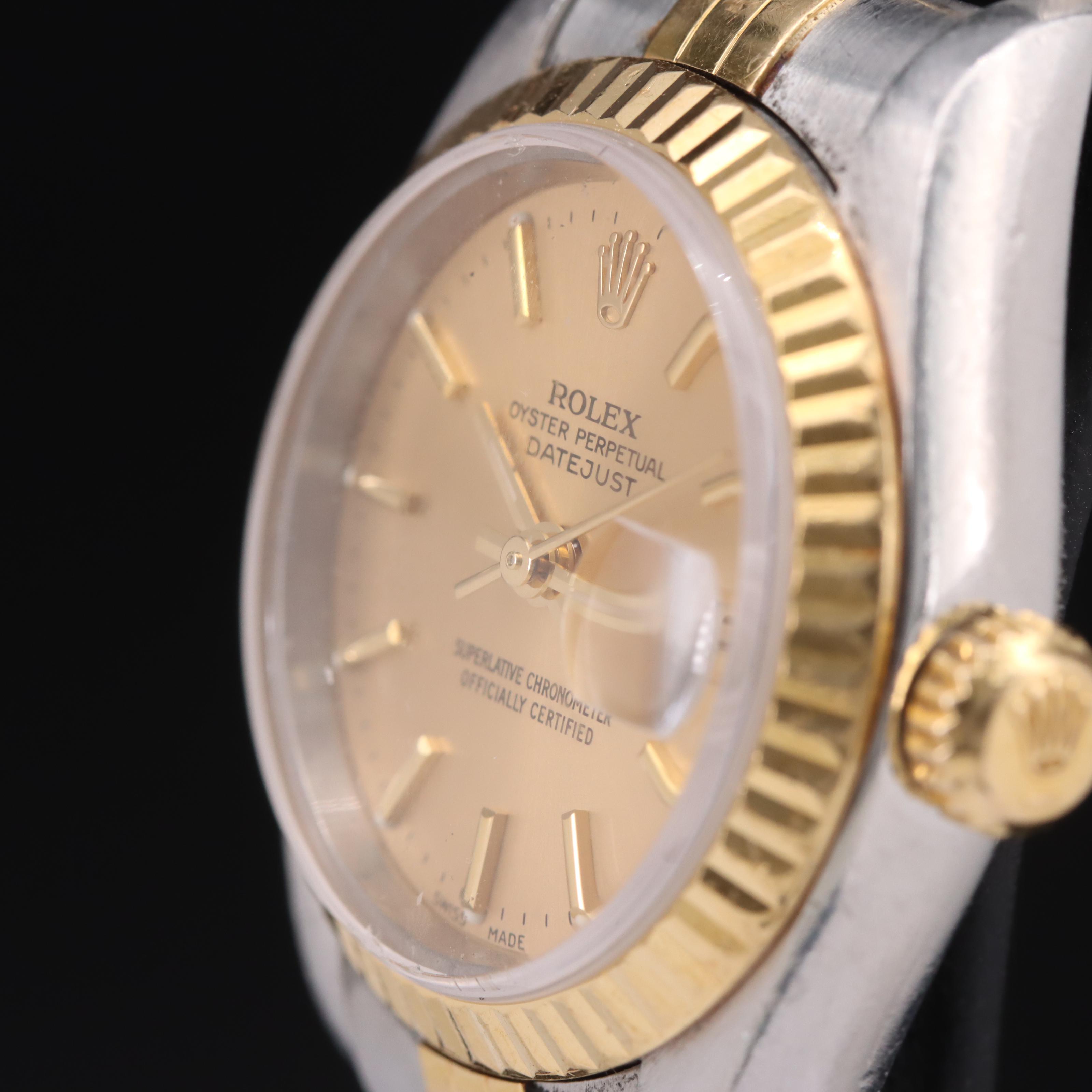 2002 Rolex Oyster Perpetual Datejust Wristwatch | EBTH