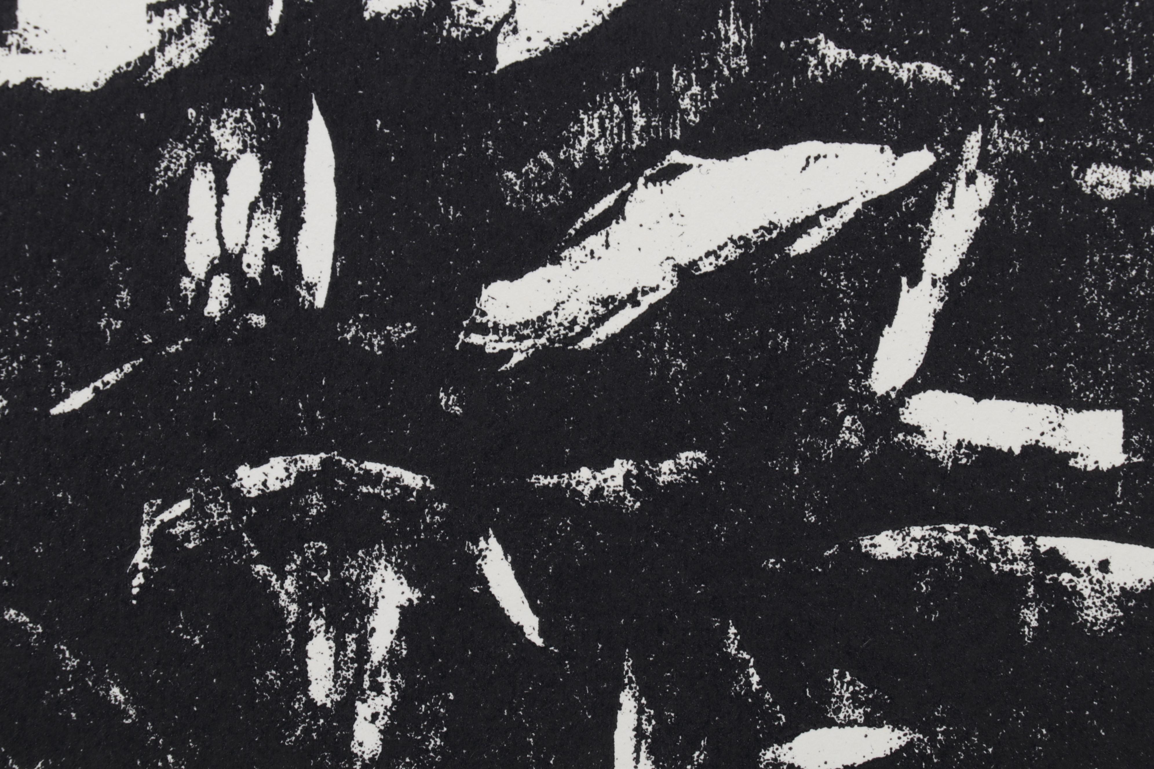 Sidney Chafetz Woodcut "Mountain Landscape," 1971 | EBTH