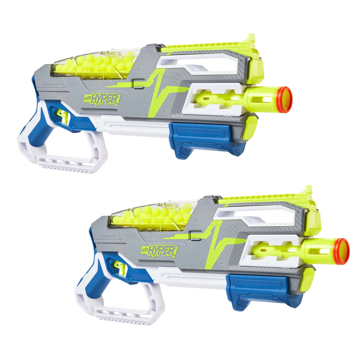 Pair of NERF Hyper Siege-50 Blasters | EBTH