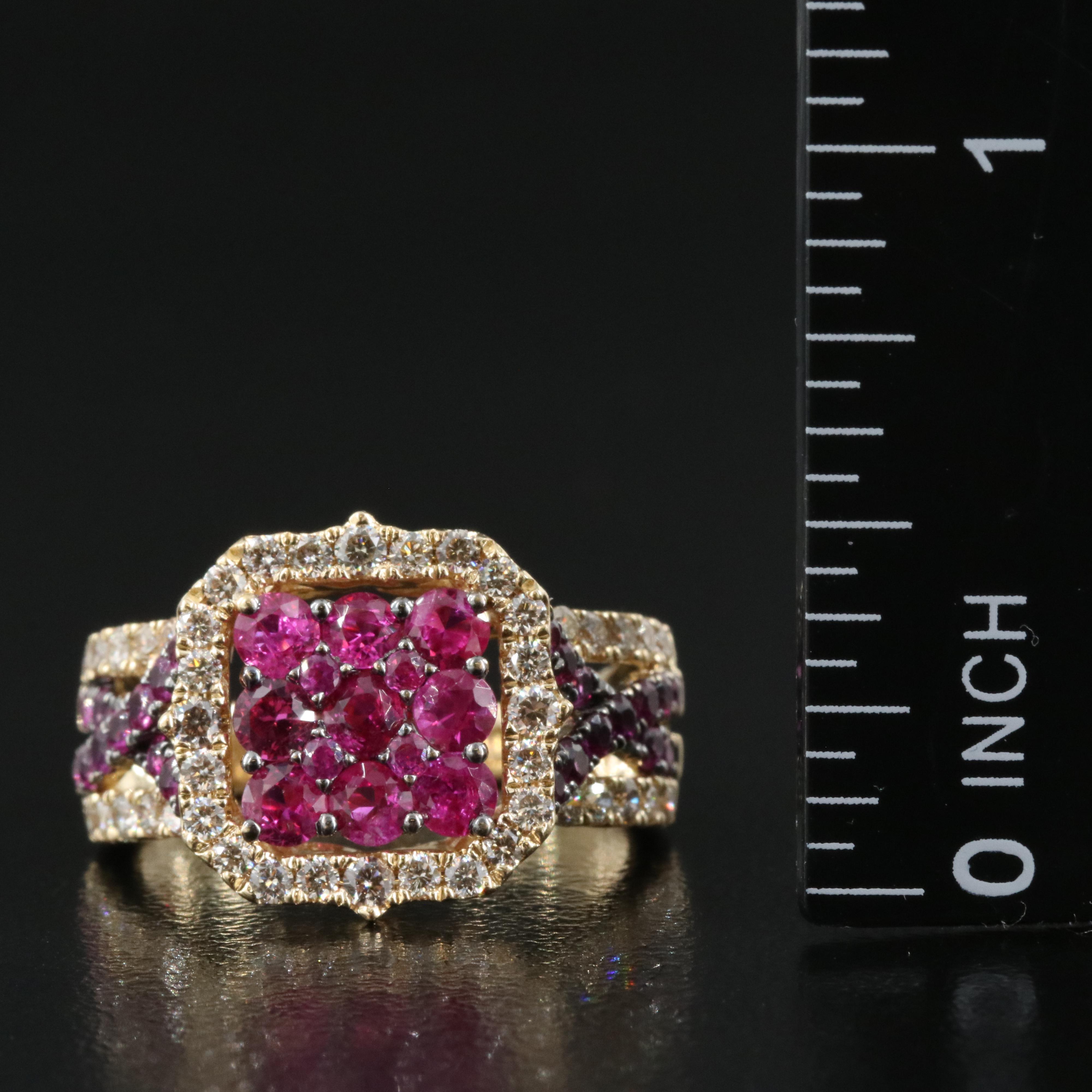 Le Vian 14K Ruby and Diamond Ring | EBTH