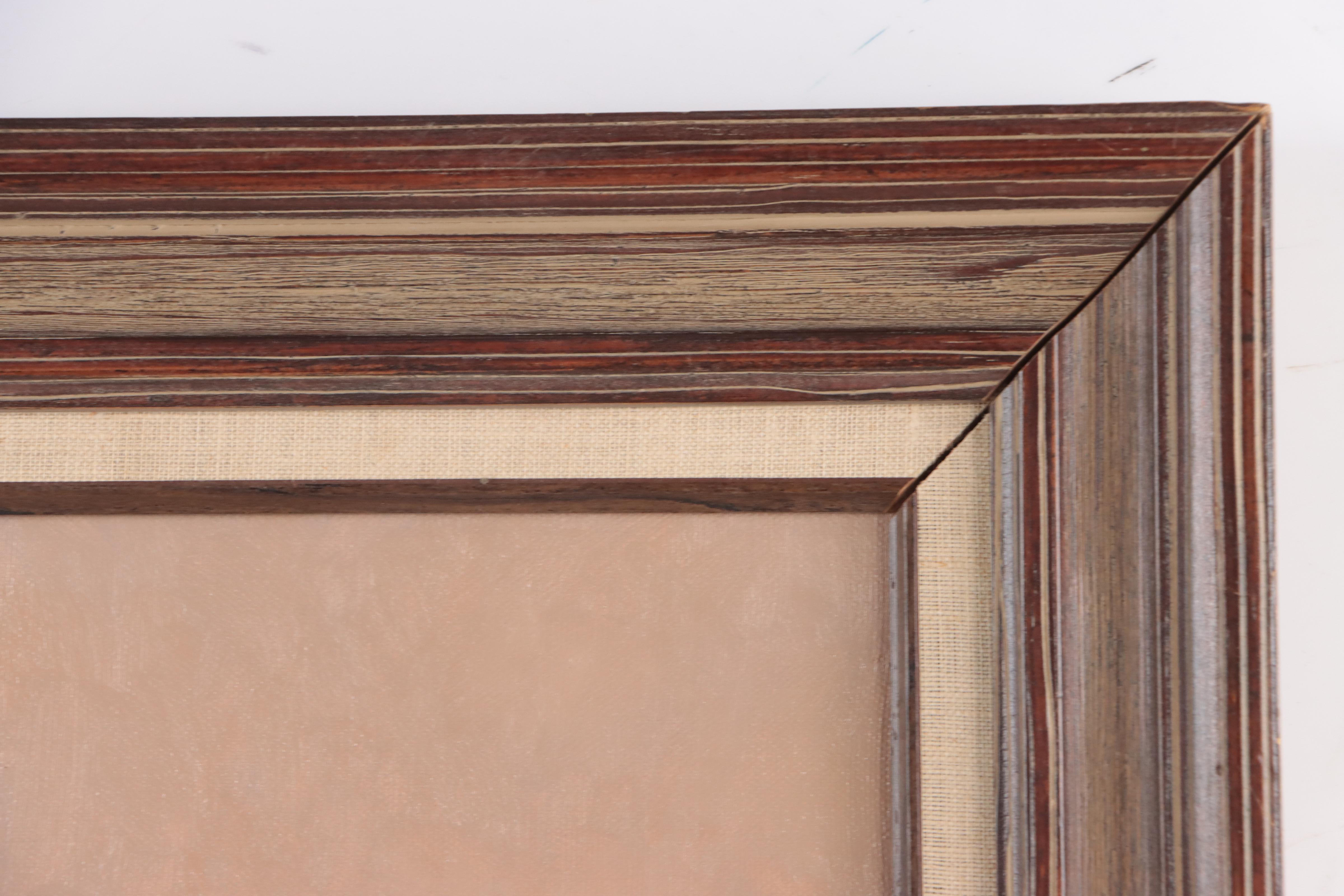 George Wise Oil Painting of Moose in Landscape, 1985 | EBTH