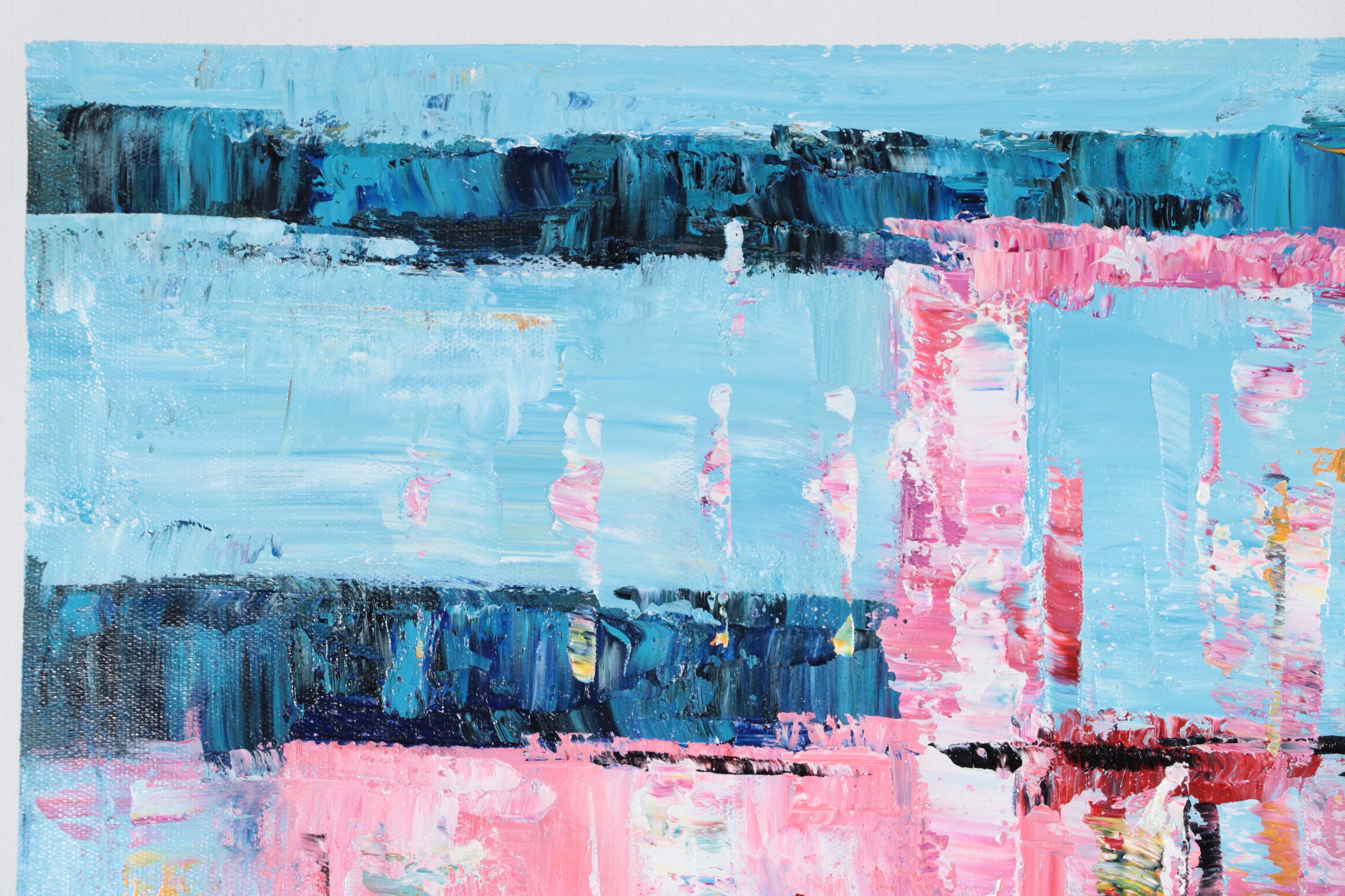 Bing Expressionistic Style Abstract Oil Painting, 21st Century | EBTH