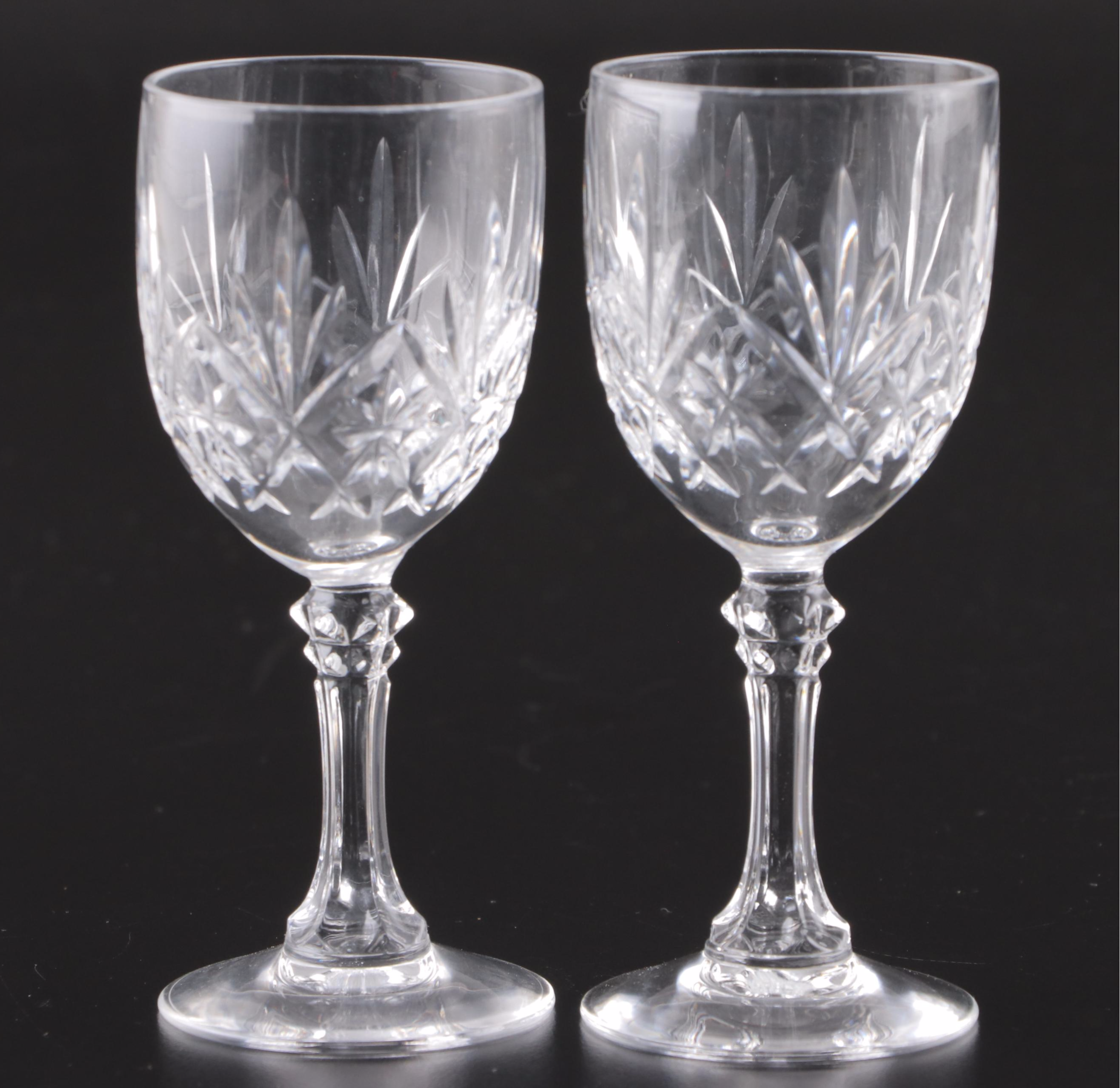 Cristal D'Arques-Durand "Deauville" Crystal Water Goblets and More ...