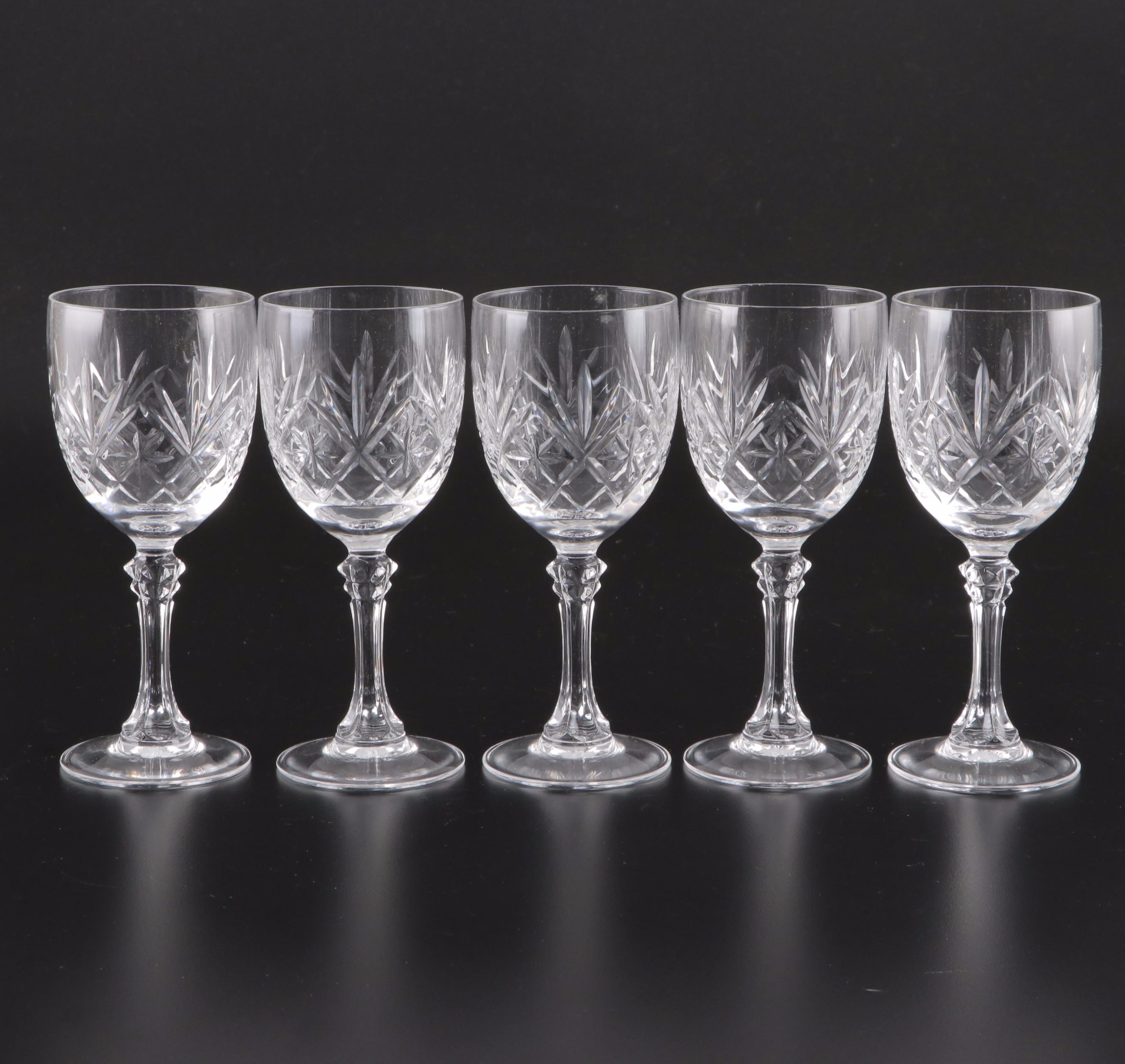 Cristal D'Arques-Durand "Deauville" Crystal Water Goblets and More ...