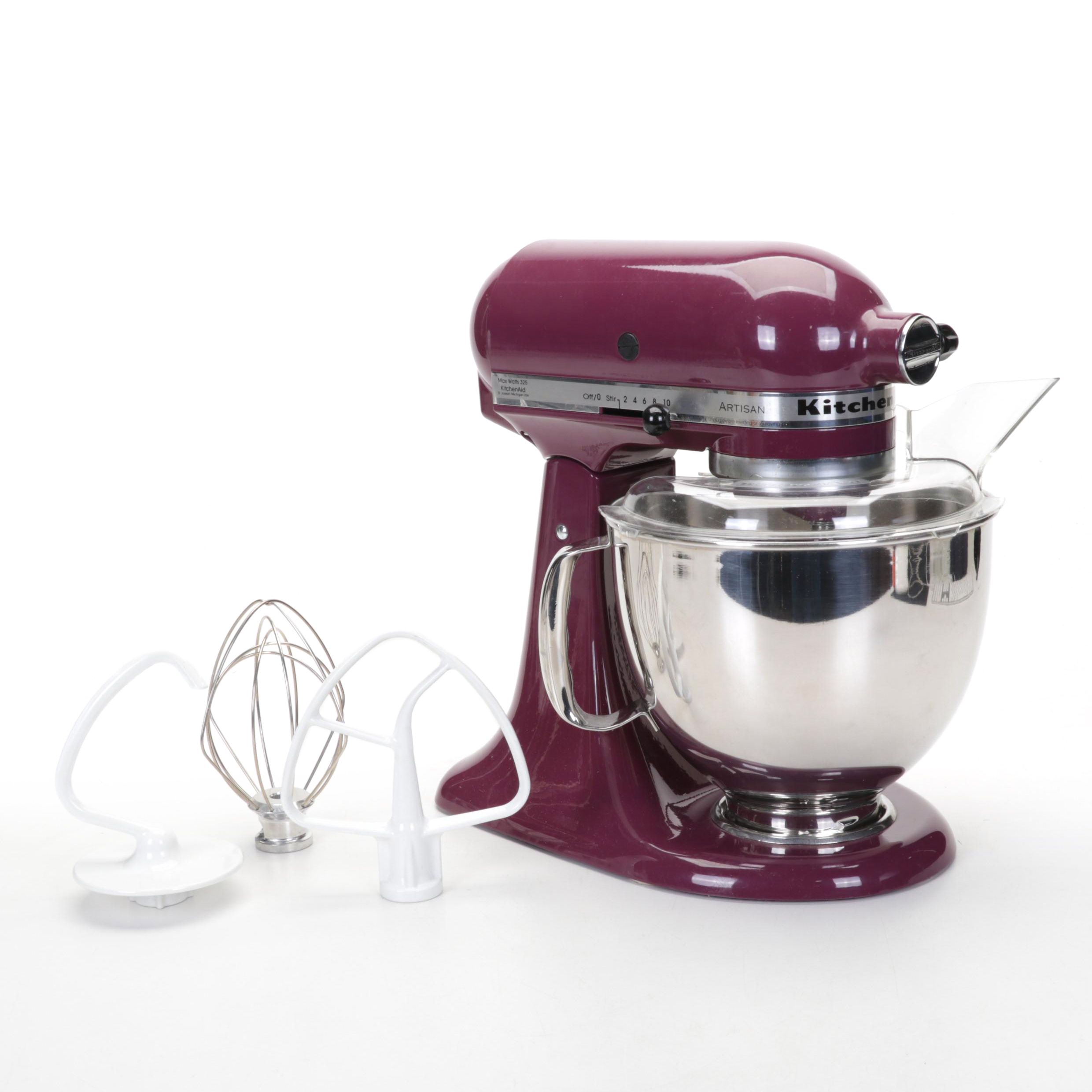 KitchenAid Artisan Stand Mixer "Beetroot" Color of the Year, 2022 | EBTH
