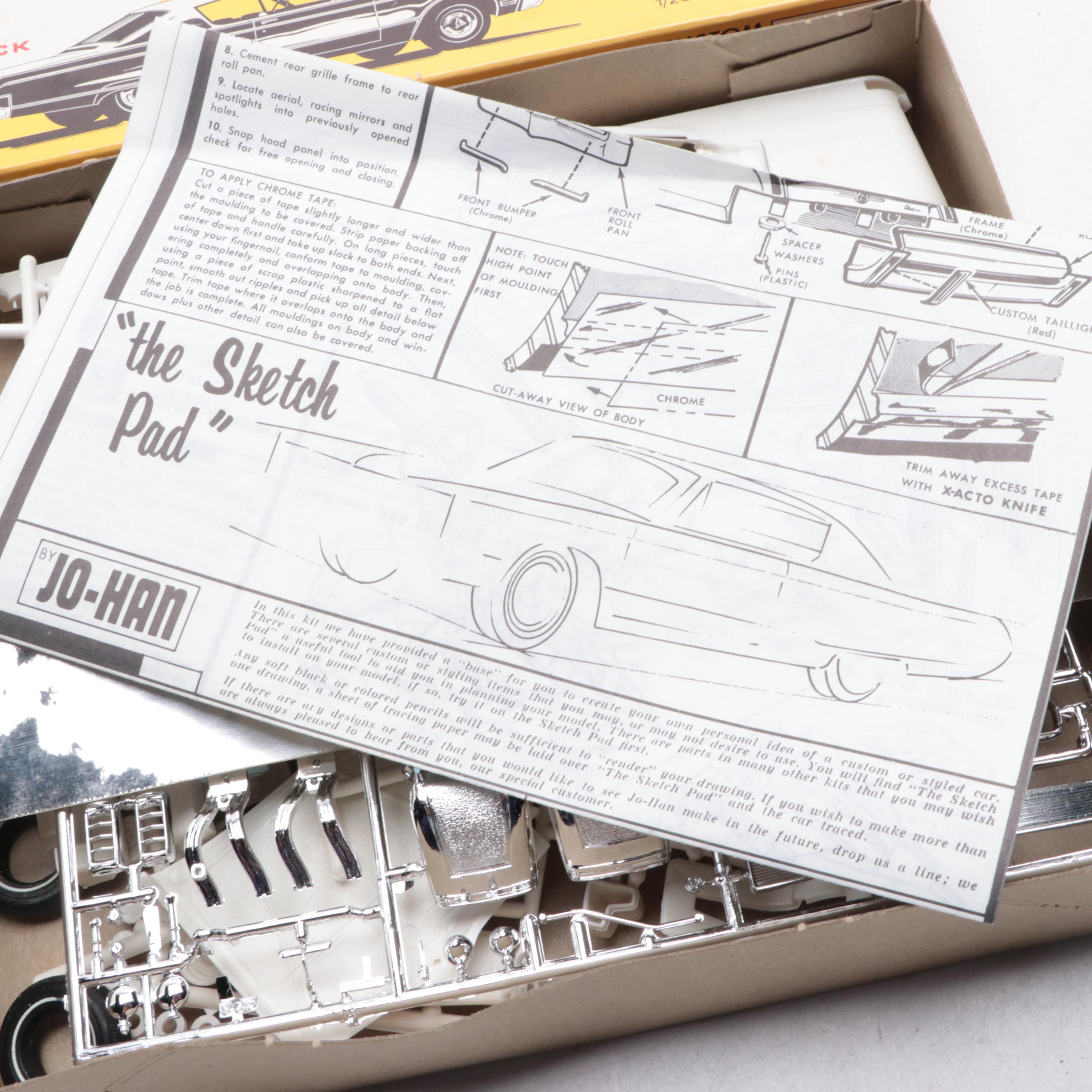 MPC, Revell and Jo-Han Model Car Kits Featuring 1967 Corvette Sting Ray ...