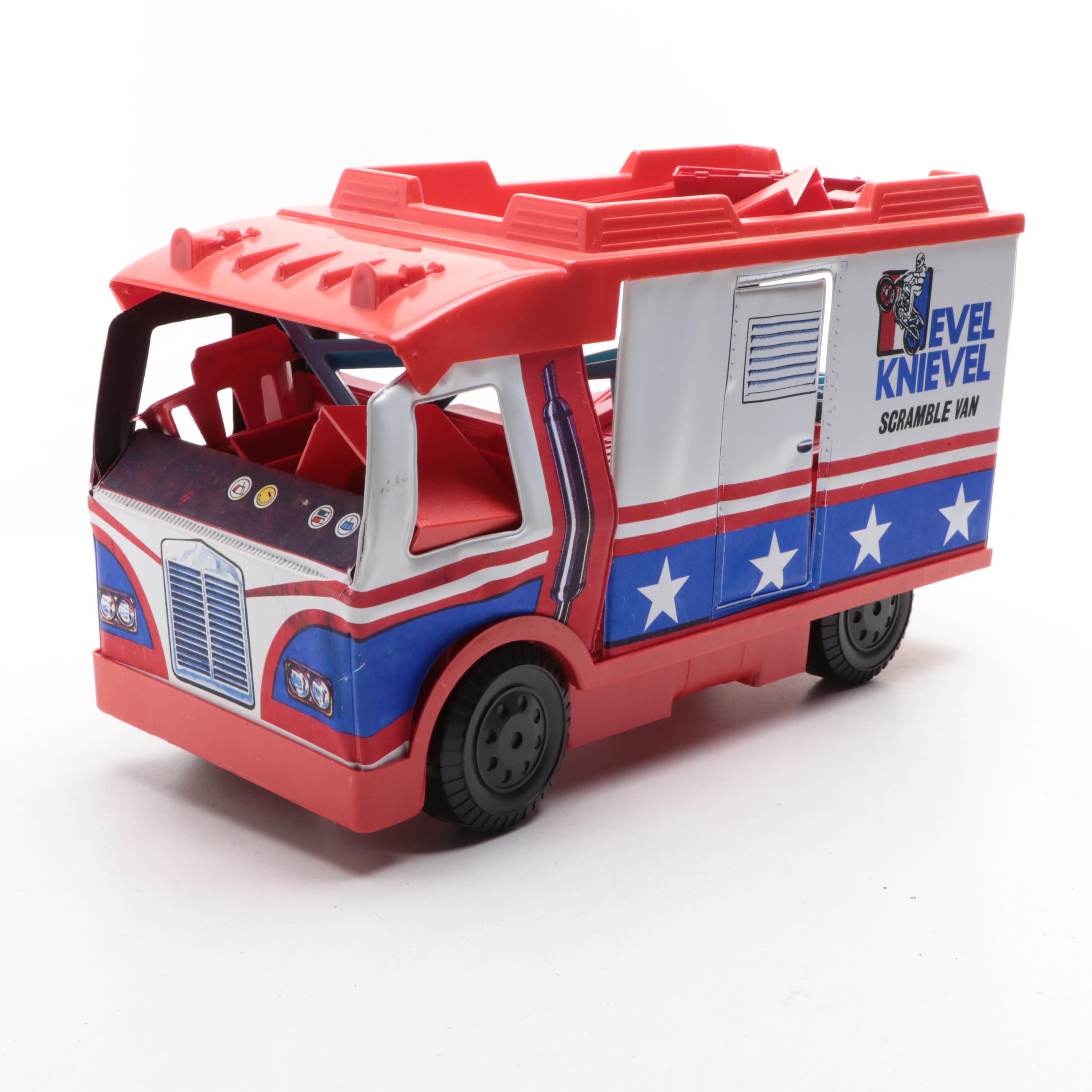 Ideal Evel Knievel Scramble Van Toy, 1973 | EBTH