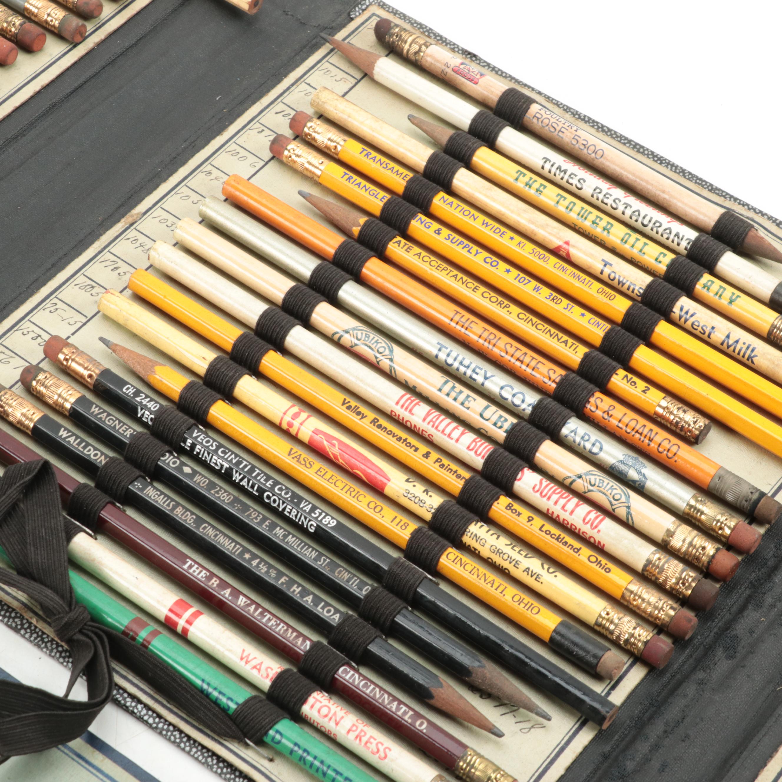 The Cincinnati Pencil Company Pencil Holder, Other Pencils, Embossing ...
