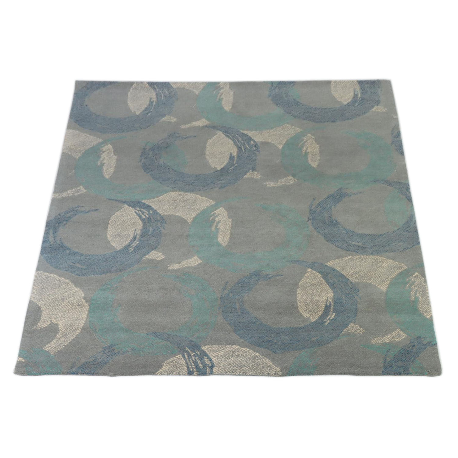 Red Floral Area Rug | EBTH