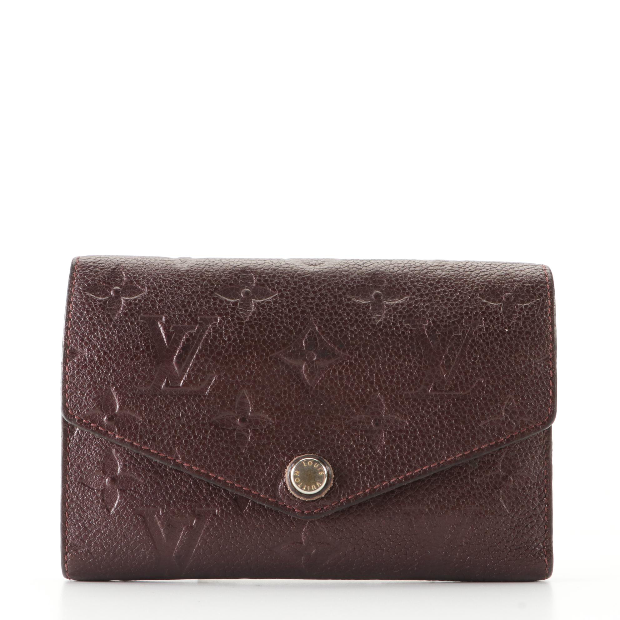 Louis Vuitton Compact Curieuse Wallet in Monogram Empreinte Leather | EBTH