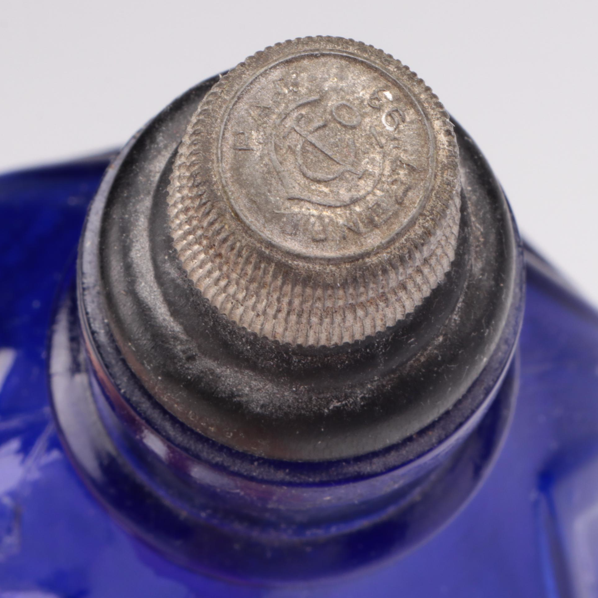 Carters Cobalt Glass Cathedral Ink Bottles | EBTH