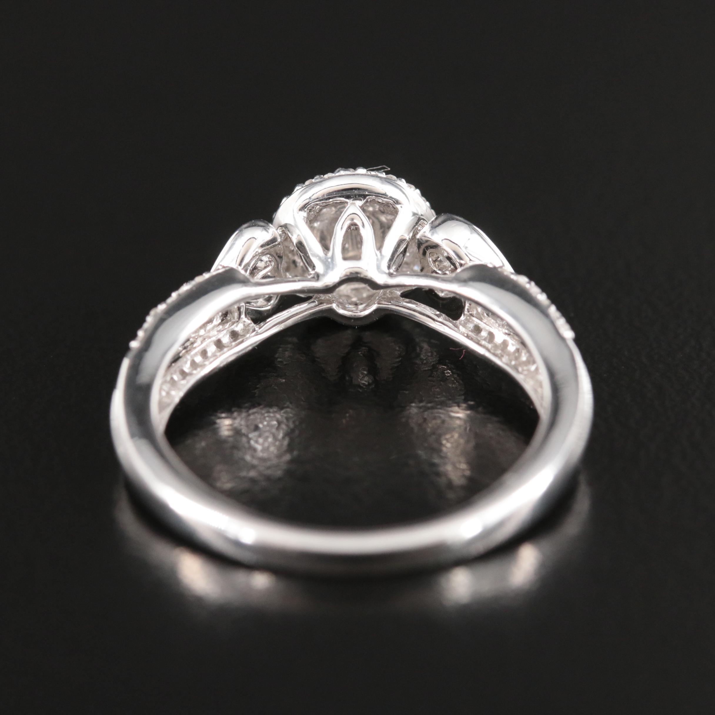Hallmark Sterling Diamond Ring | EBTH