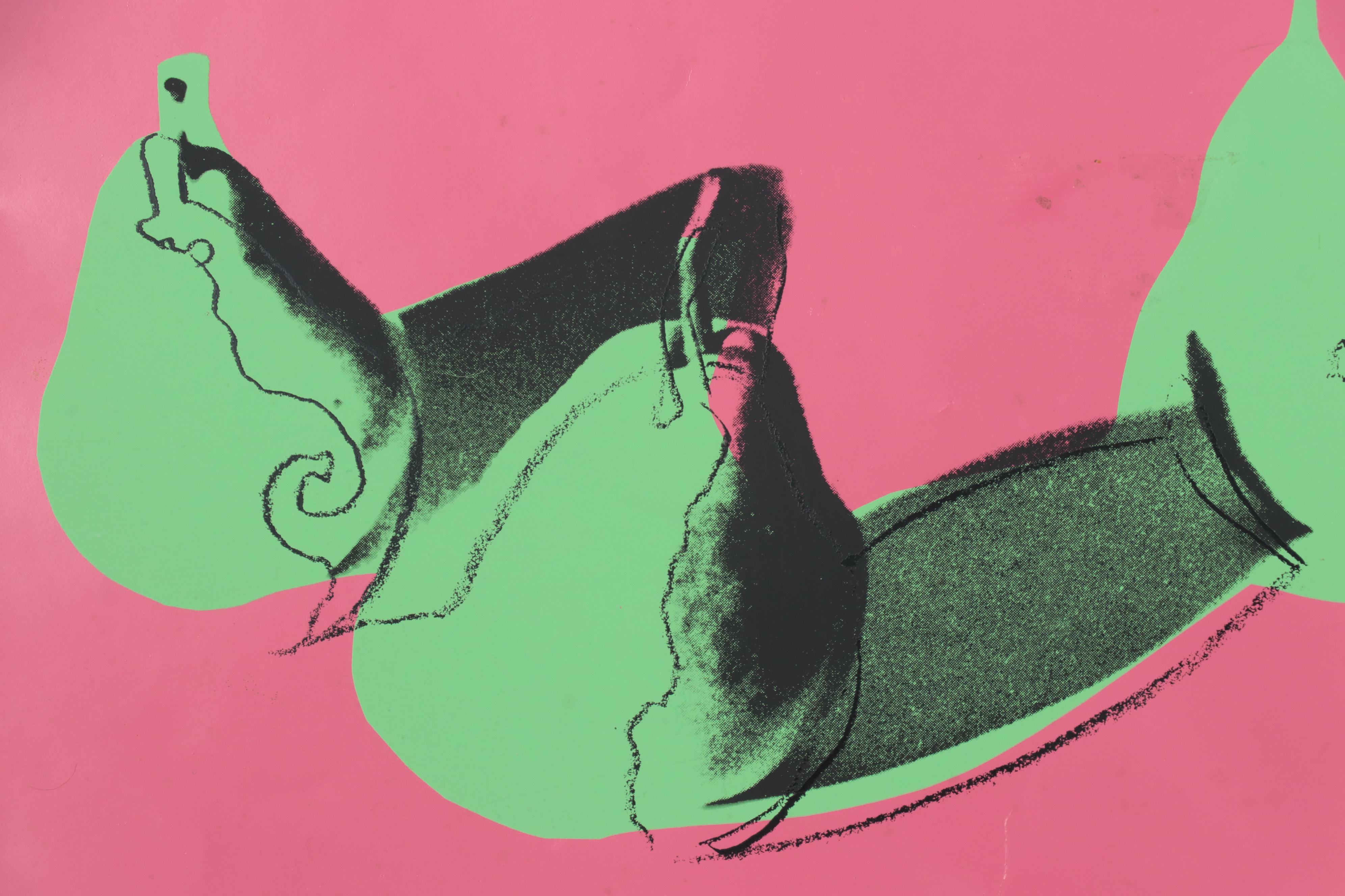 Attributed to Andy Warhol Serigraph "Space Fruit: Pears" | EBTH