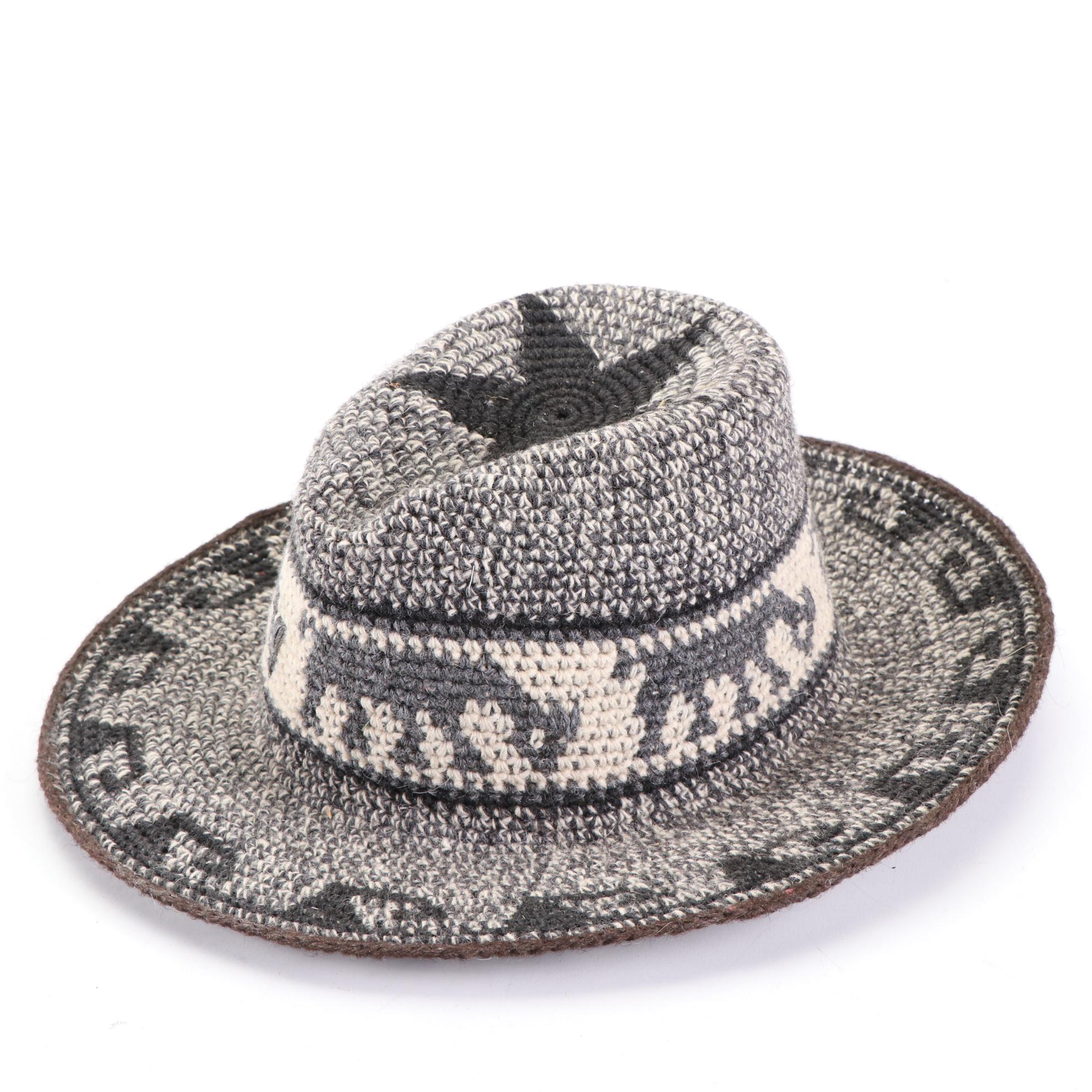 Fritz Trachten Hat with Other Woven Hat | EBTH