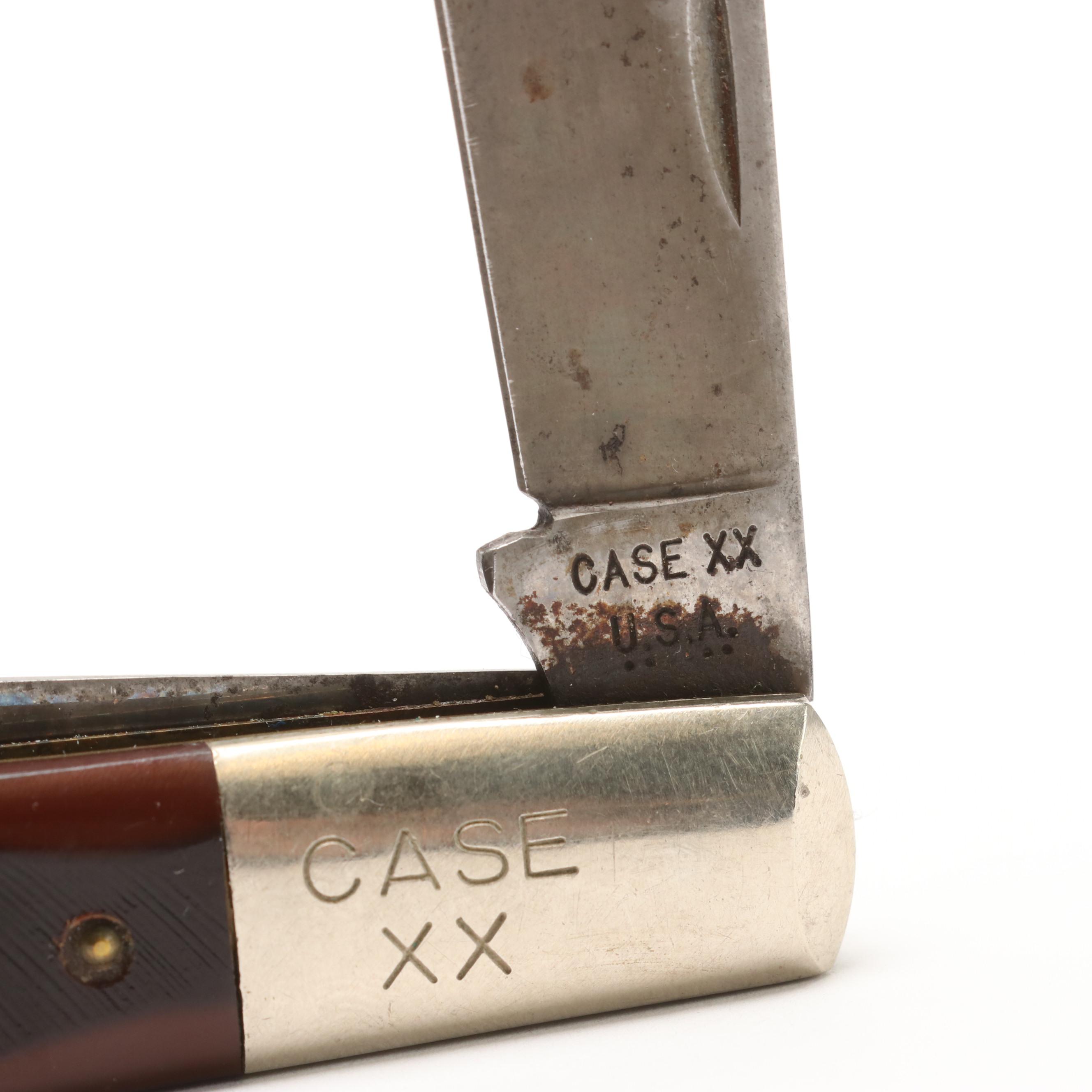 Case Folding Knife Collection with Storage Case, Mid/Late 20th and 21st ...