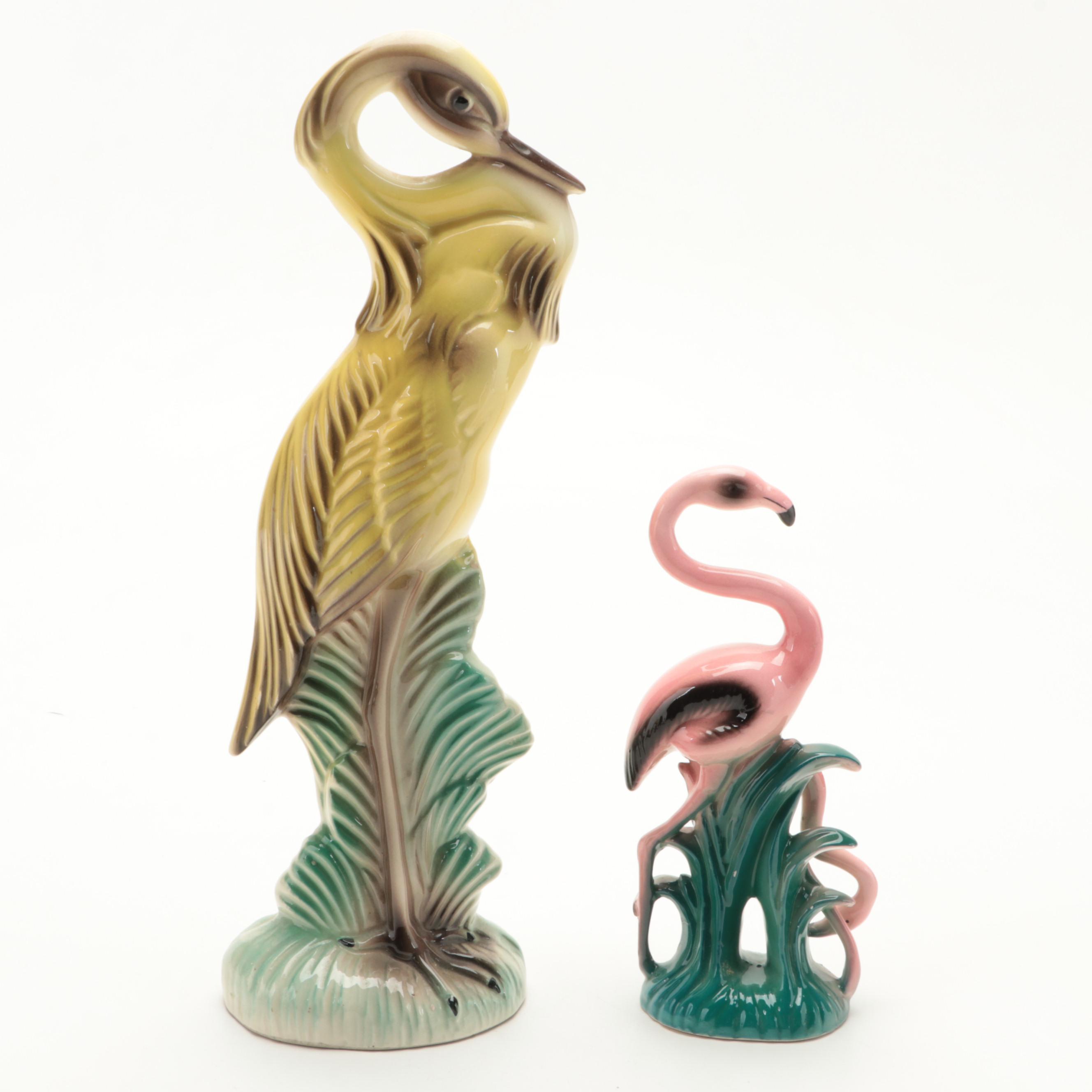 Lefton and Other Ceramic Bird Figurines, Mid to Late 20th Century | EBTH