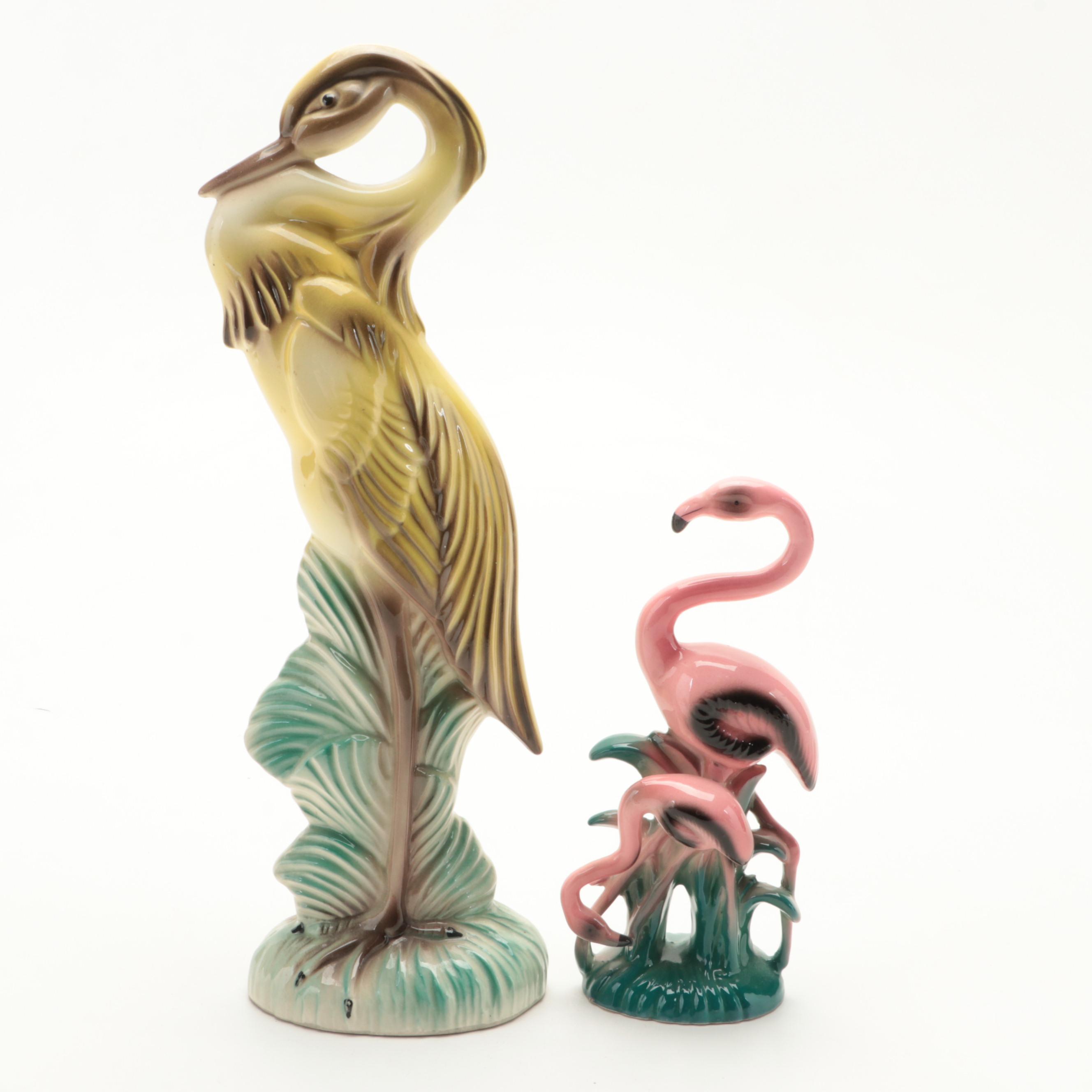 Lefton and Other Ceramic Bird Figurines, Mid to Late 20th Century | EBTH