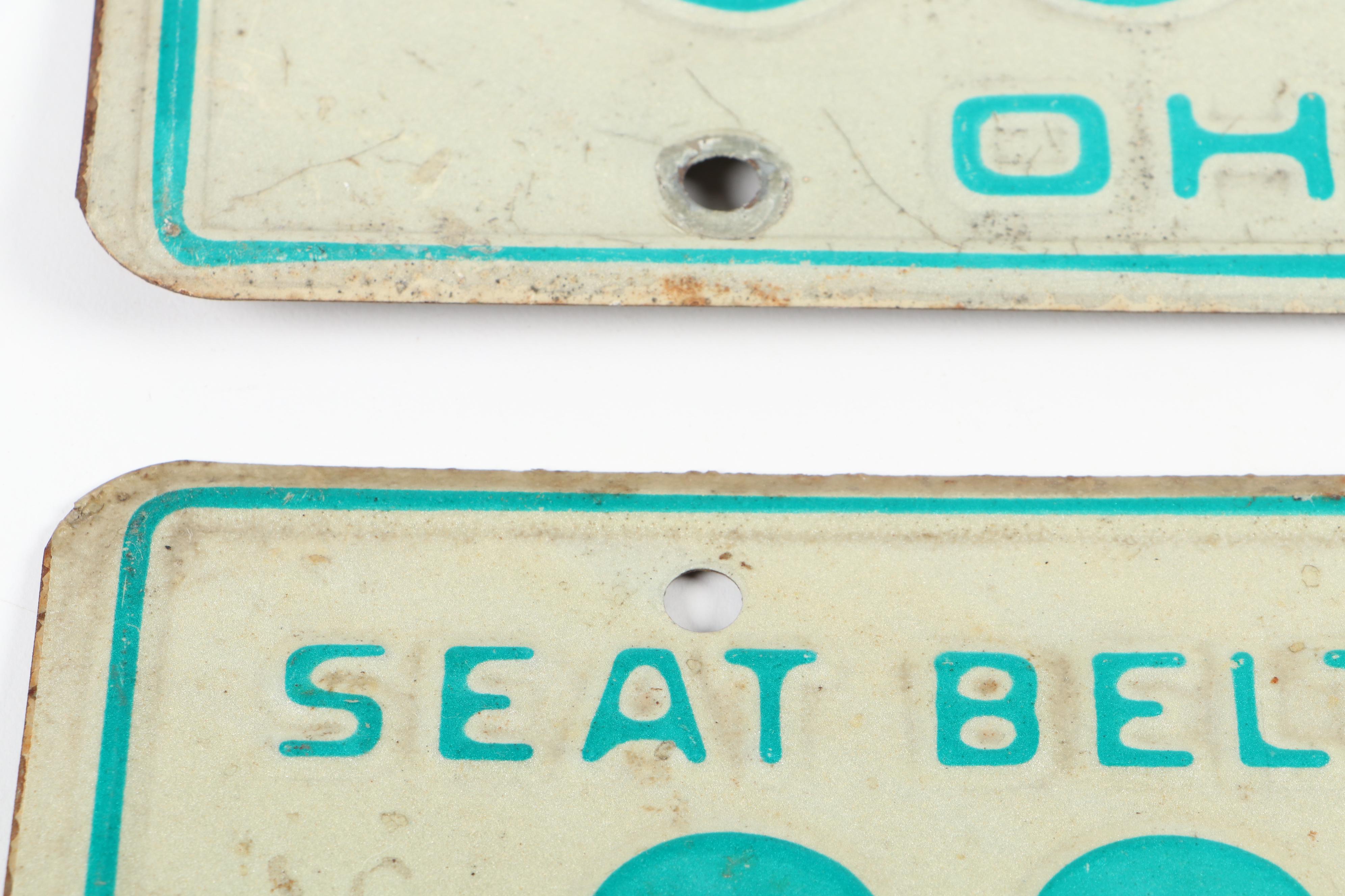 Metal Ohio License Plates, 1974 | EBTH