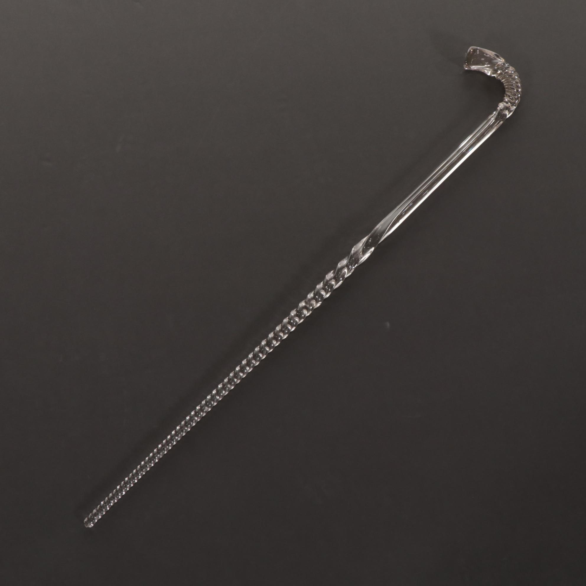 Blown Glass Ceremonial Parade Cane, Late 19th Century | EBTH