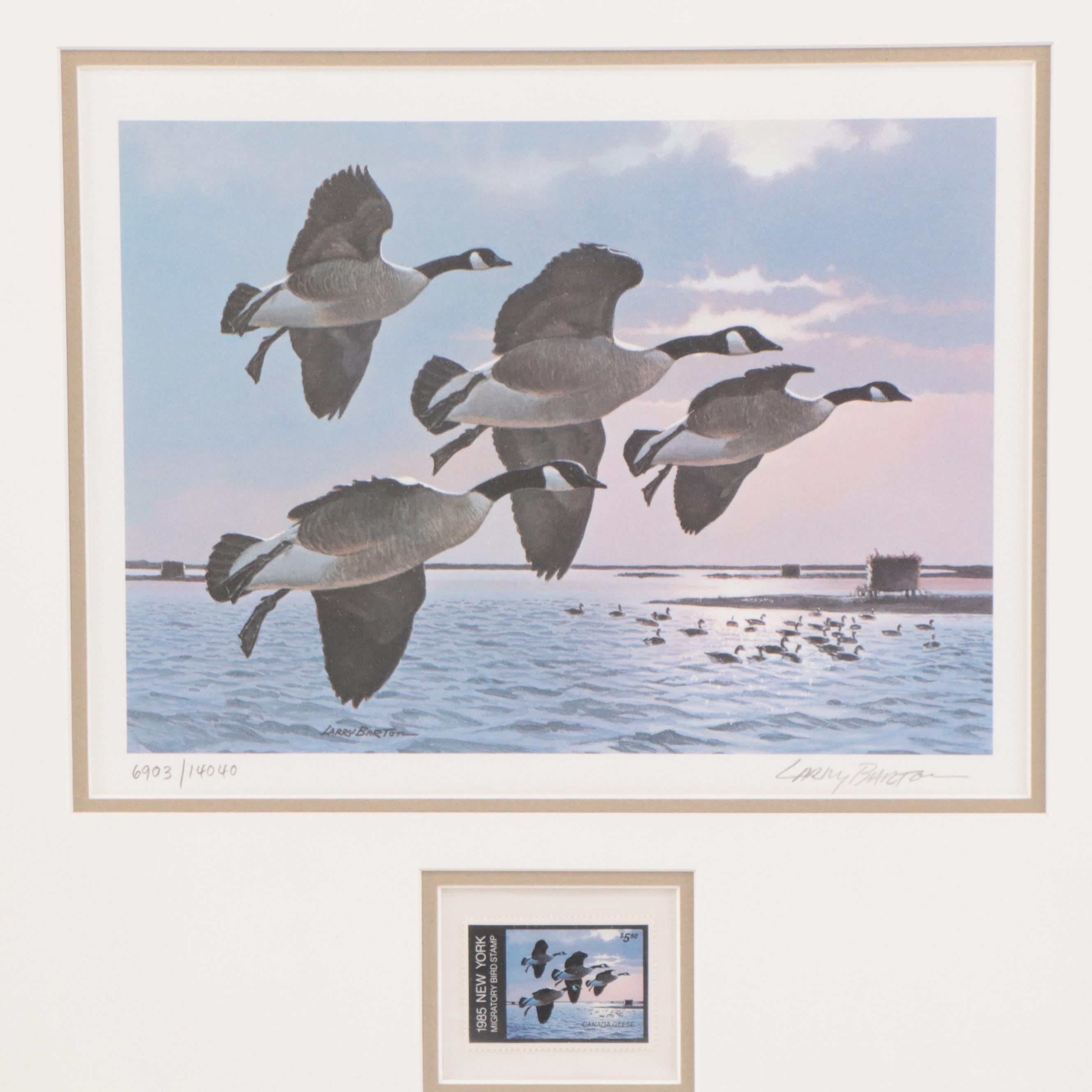 Larry Barton and Ray Harm Offset Lithographs of Birds in Flight | EBTH