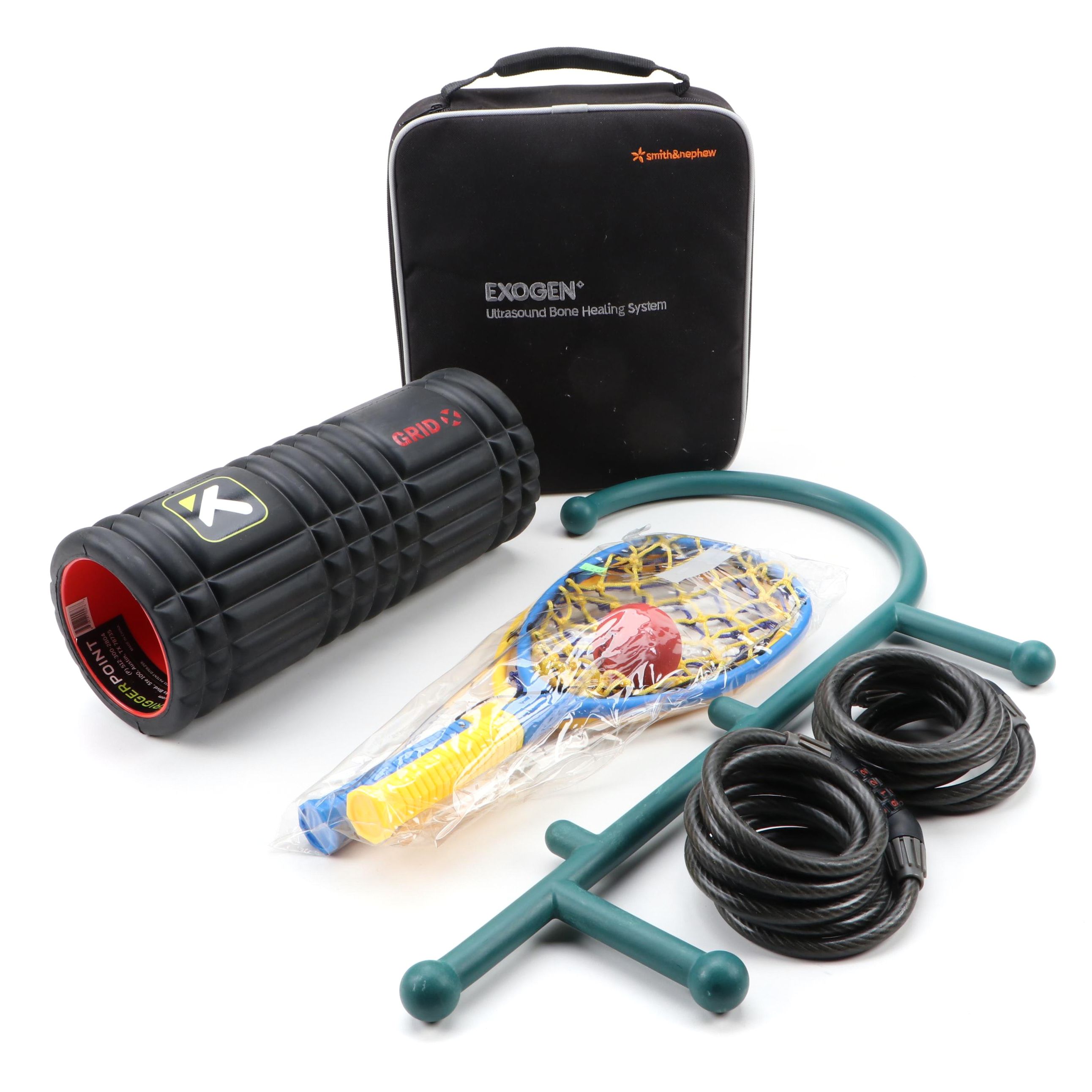 TriggerPoint Grid Foam Roller With Exogen Home Ultrasound Device, More ...