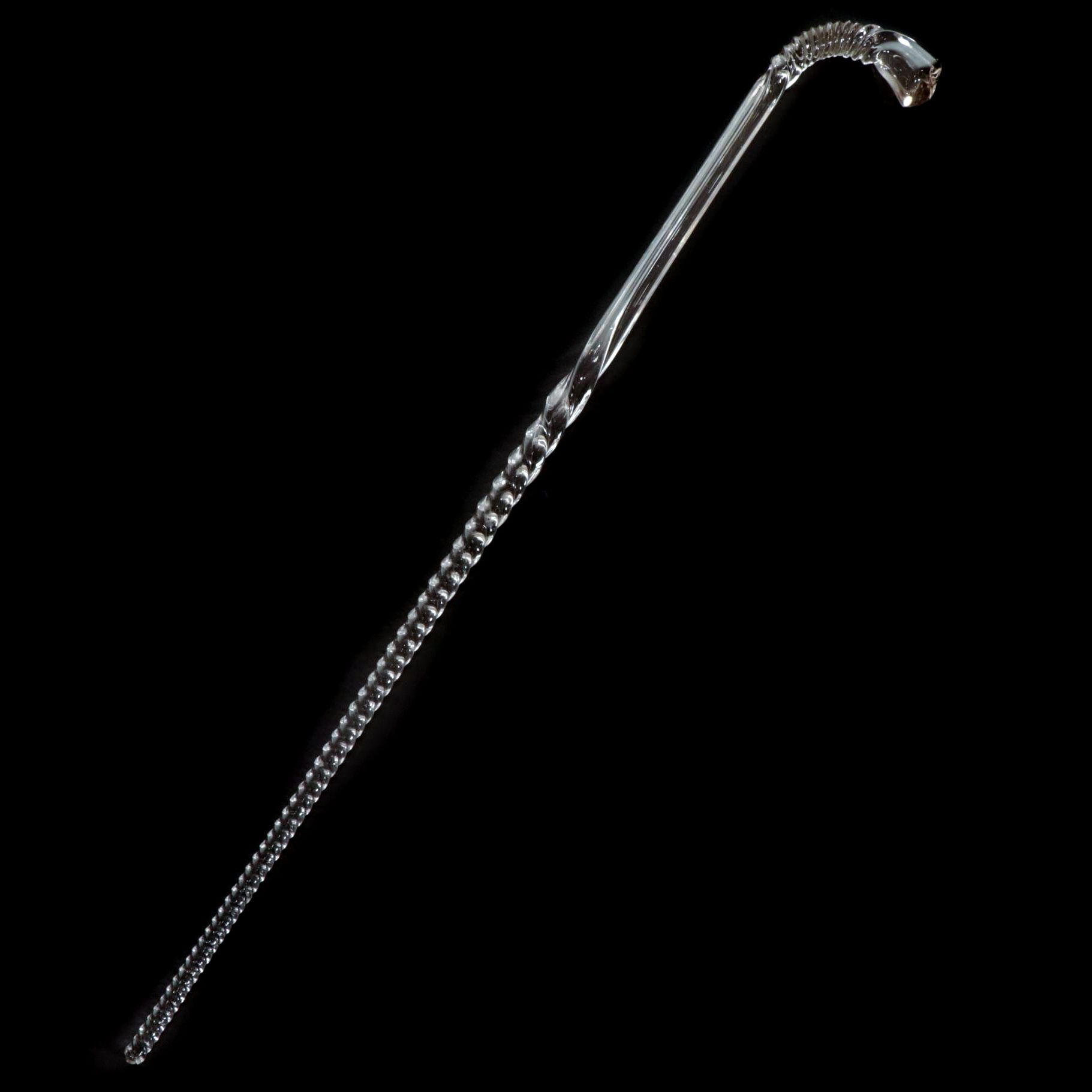 Blown Glass Ceremonial Parade Cane, Late 19th Century | EBTH