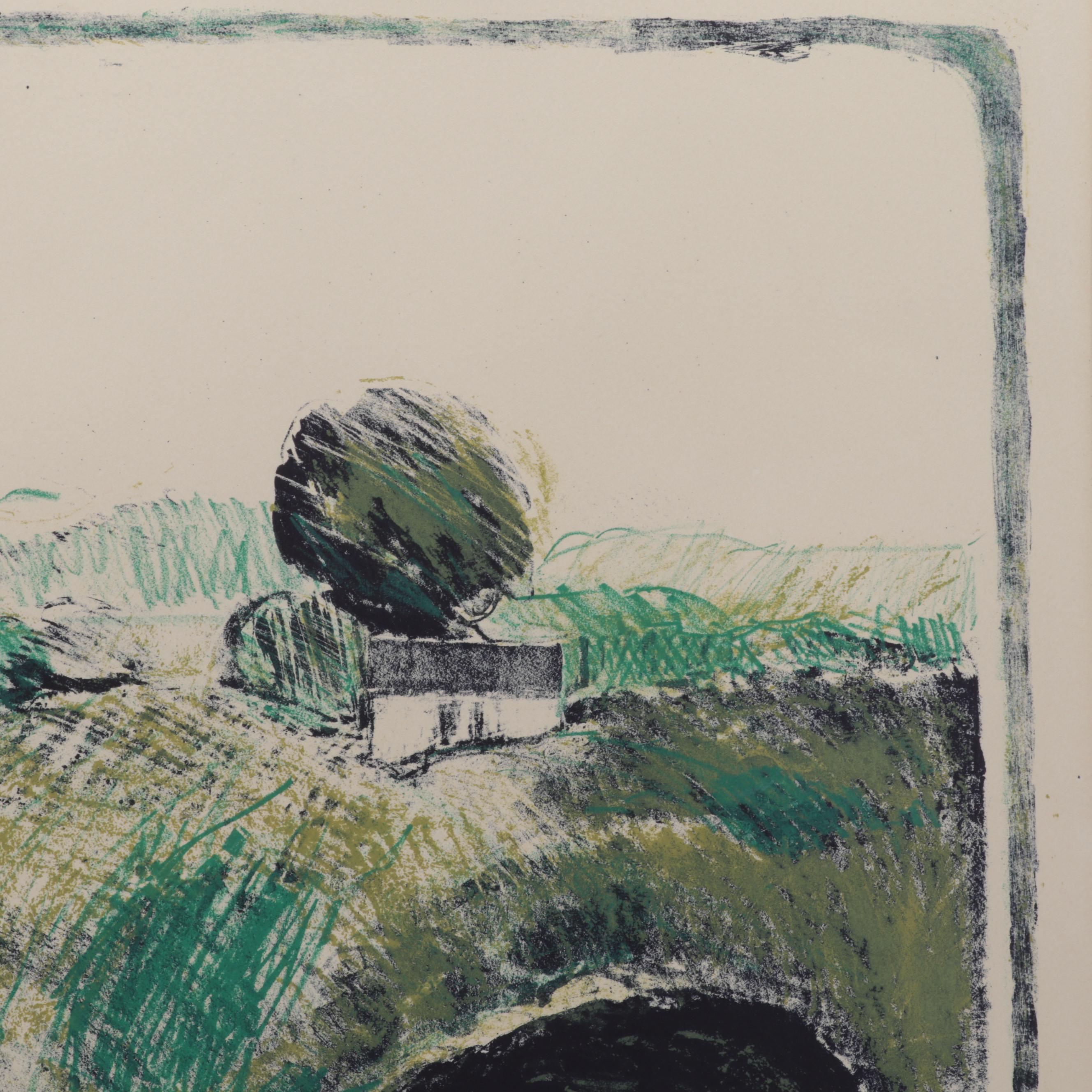 Linda Plotkin Color Lithograph "Early Fall," Circa 1970 | EBTH