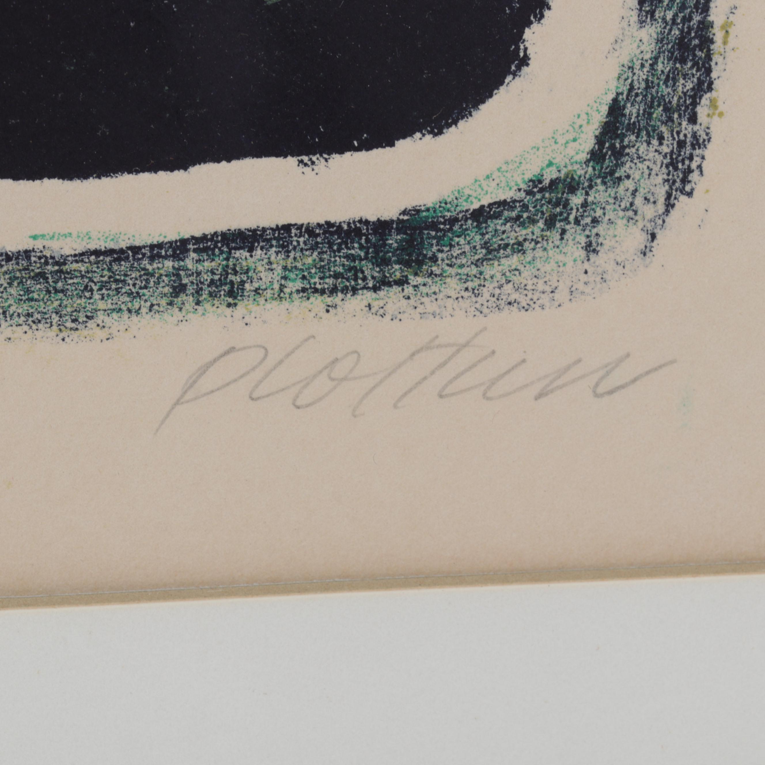 Linda Plotkin Color Lithograph "Early Fall," Circa 1970 | EBTH