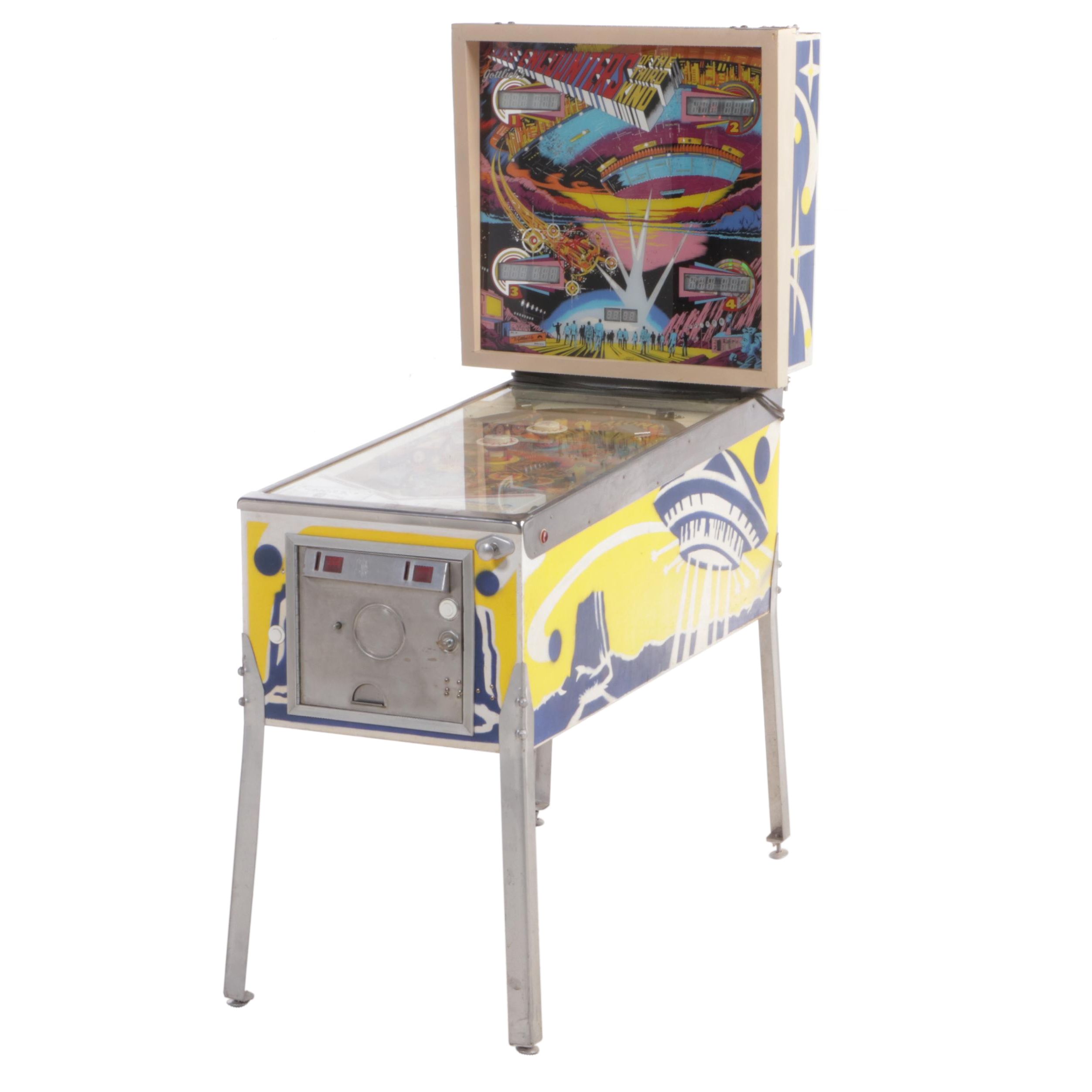Gottlieb's "Close Encounters of the Third Kind" Pinball Machine, 1978 ...