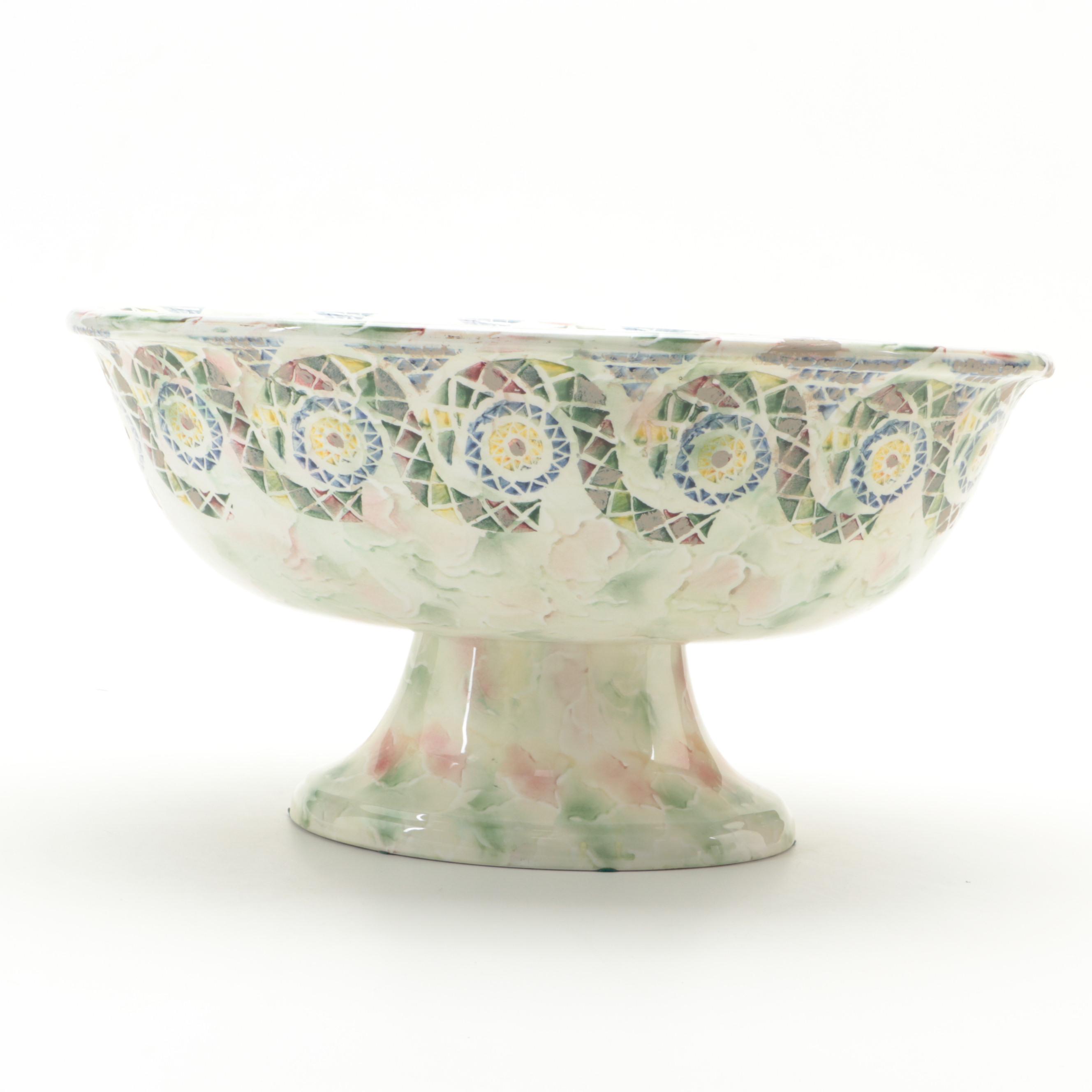 Italian Ceramic Compote | EBTH