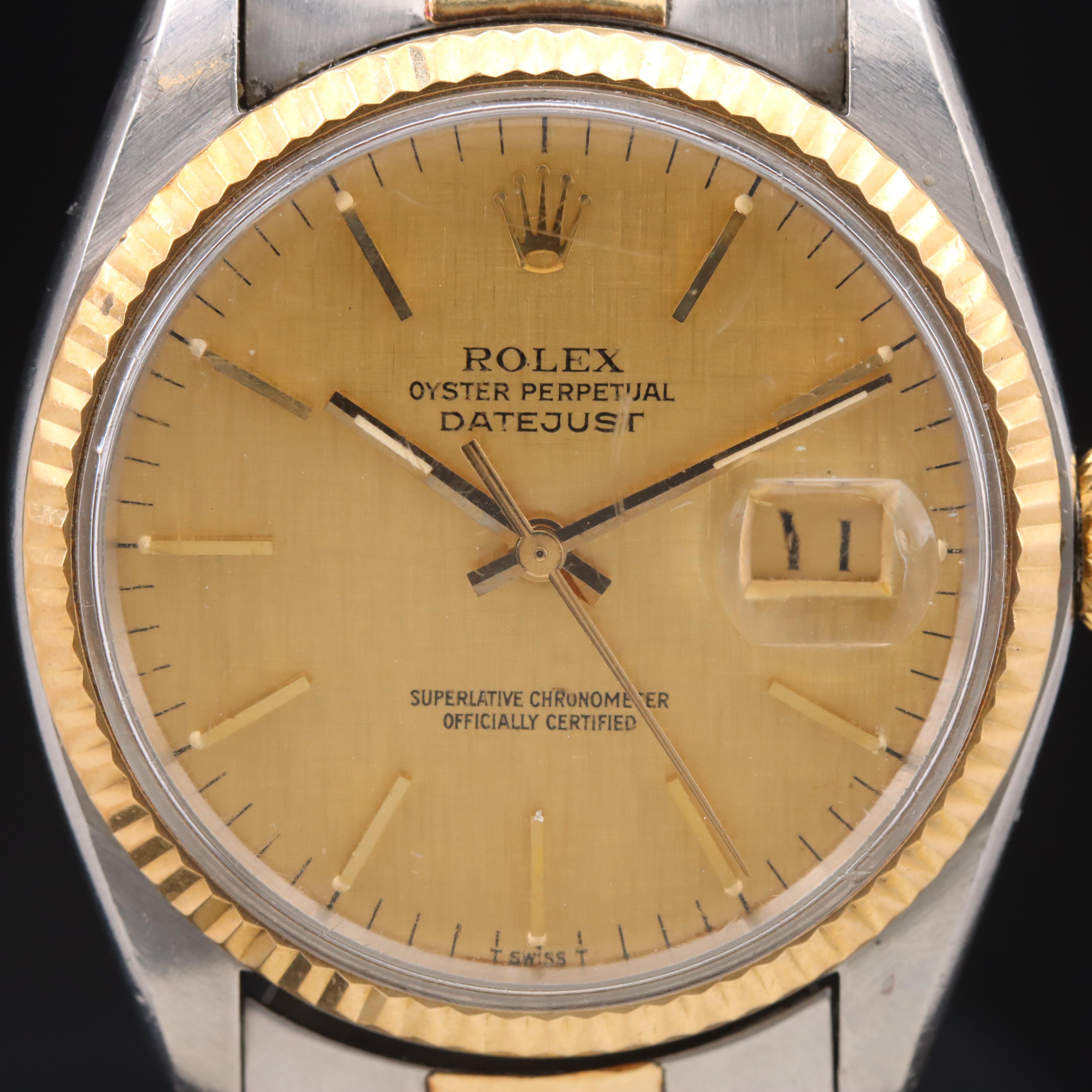 1977 Rolex Oyster Perpetual Datejust Wristwatch | EBTH