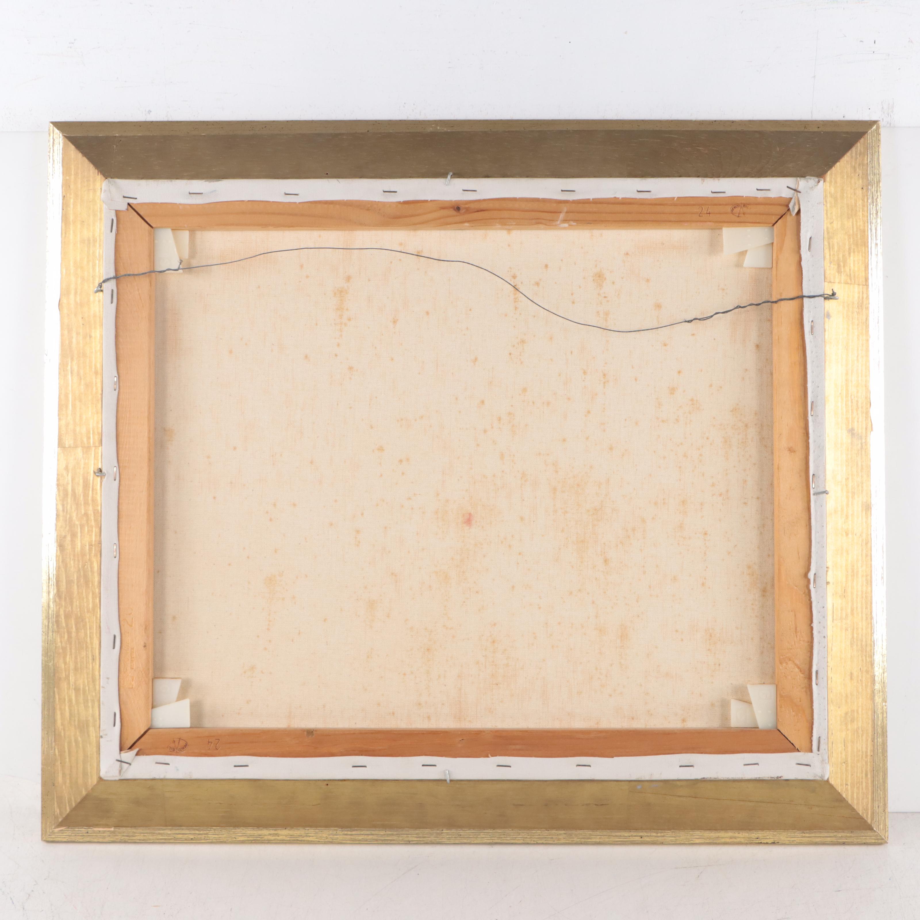 R. D. Smith Oil Painting of Rocky Seascape | EBTH