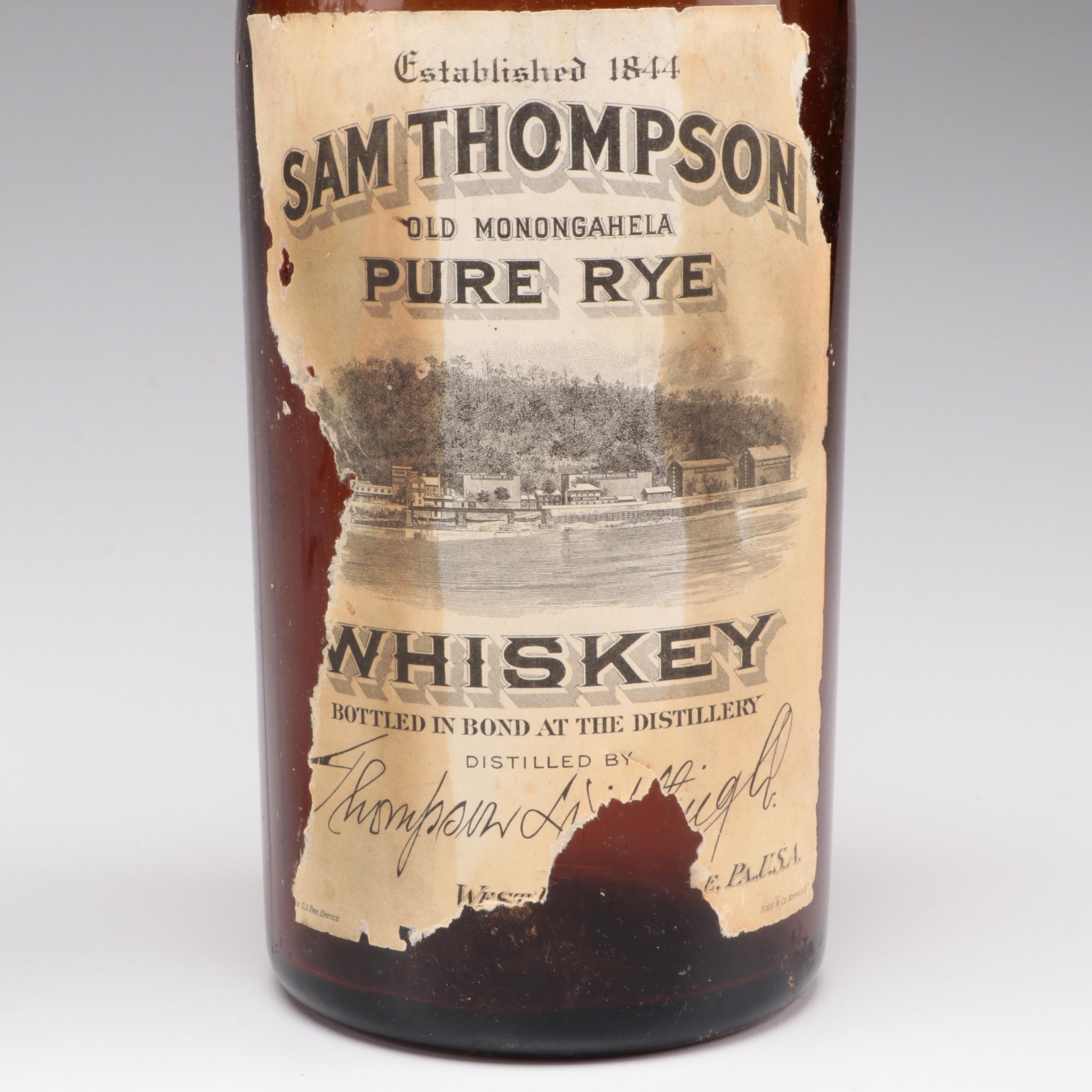 Old Fitzgerald Flagship Decanter with Other Decanters and Rye Whiskey ...