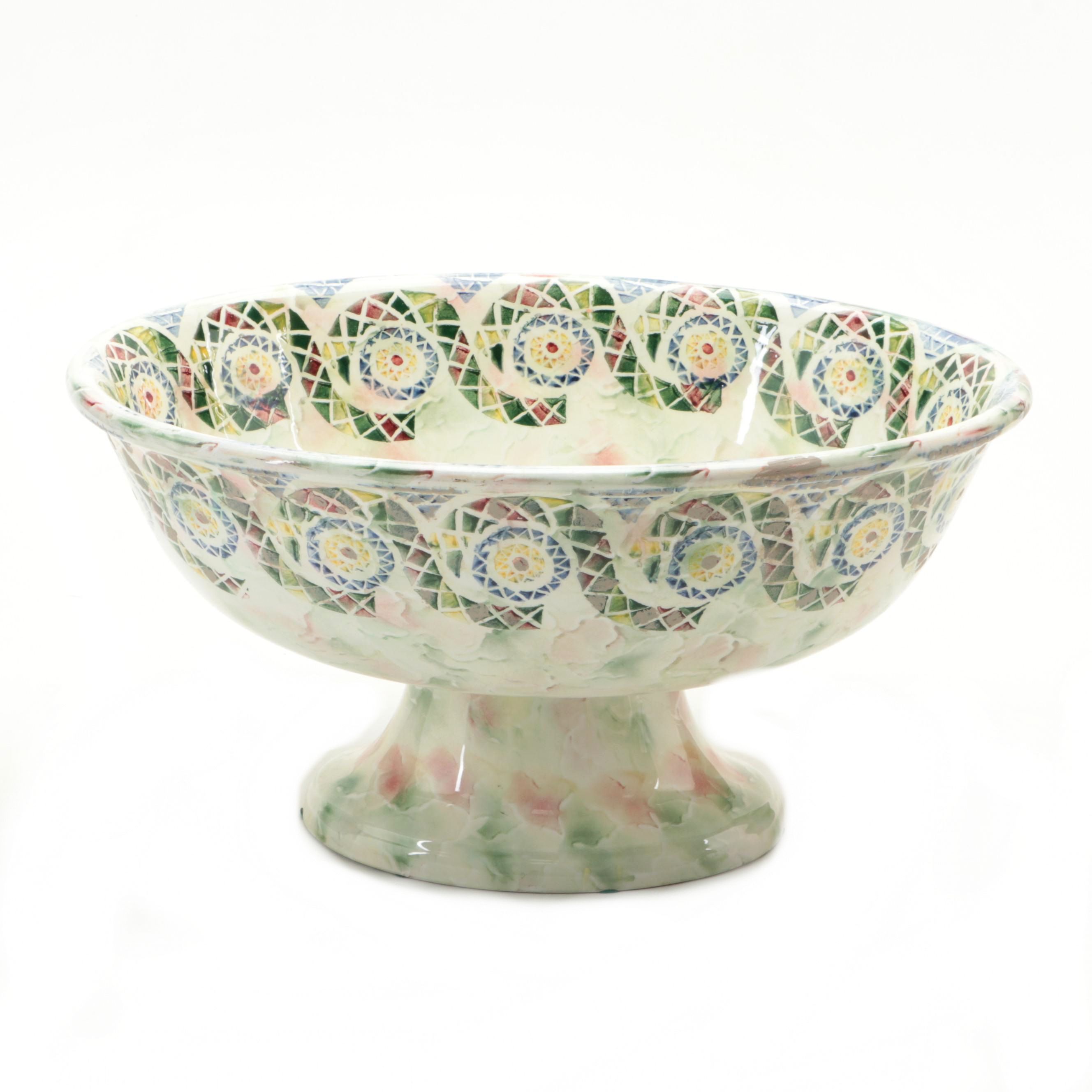 Italian Ceramic Compote | EBTH
