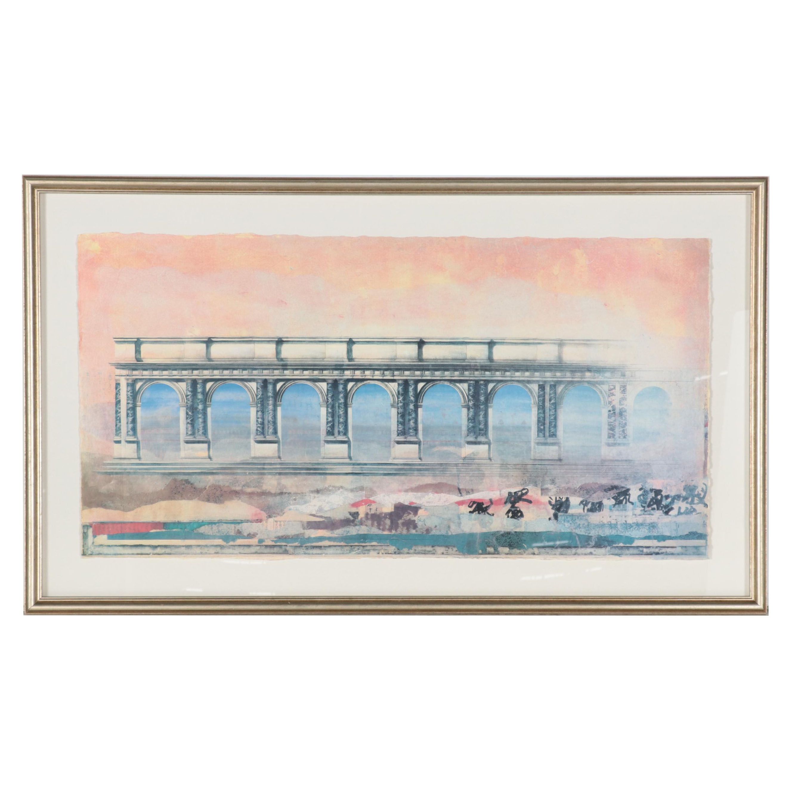 Judy Larson Offset Lithograph "Pryor Commitment," 1997 | EBTH