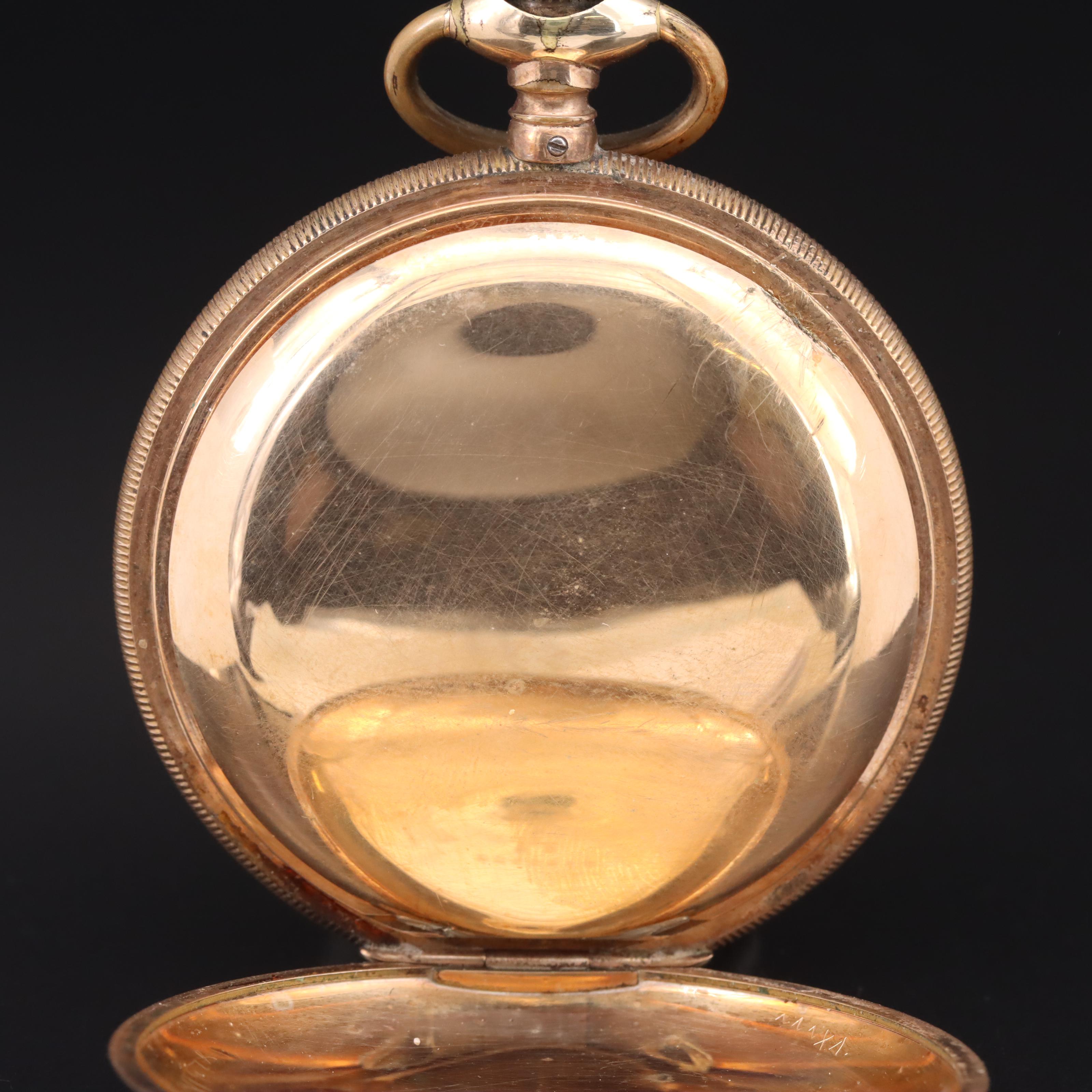 1897 Elgin Hunter Case Pocket Watch | EBTH