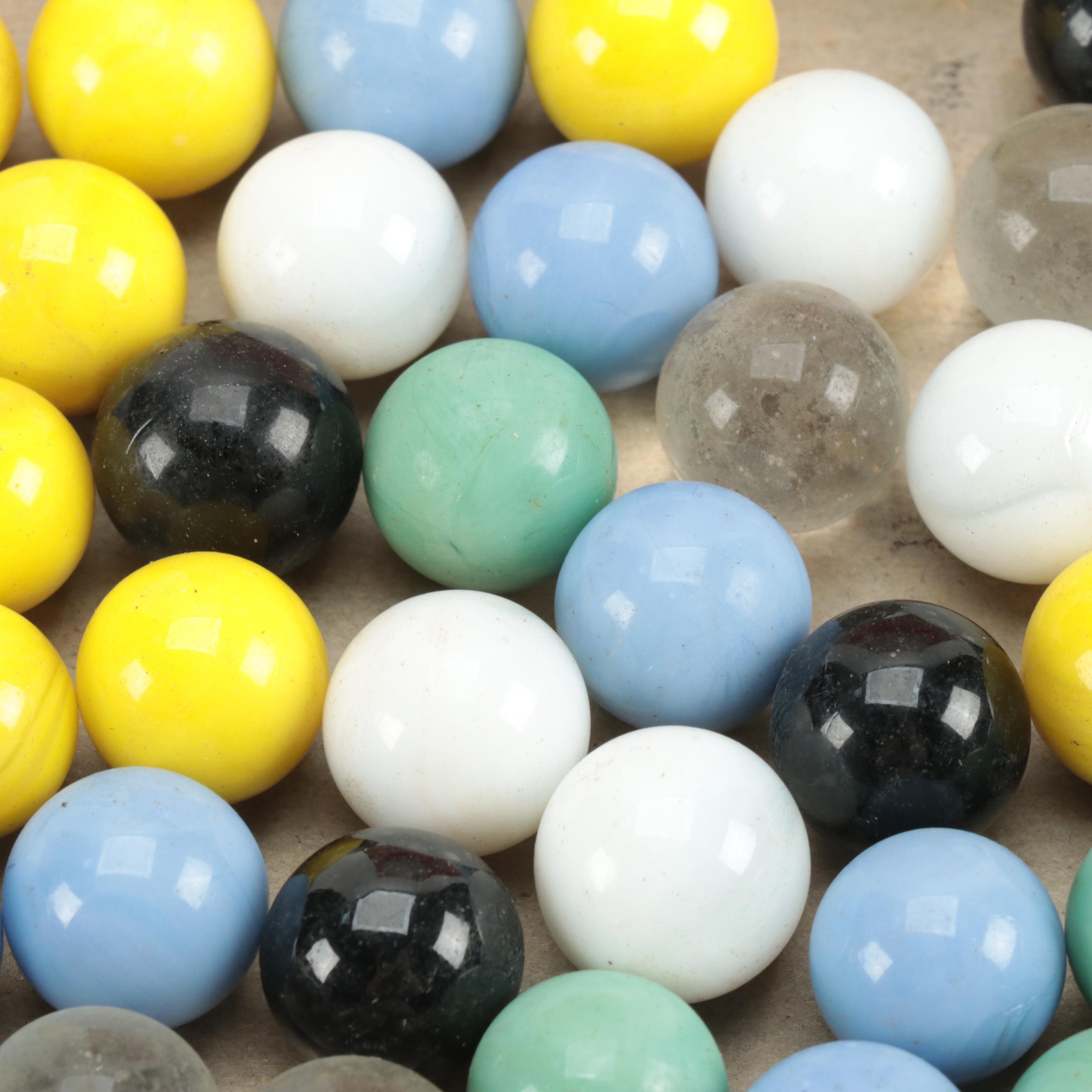 Marble King, Master Glass and Other Marbles, Marble Roll Game and ...